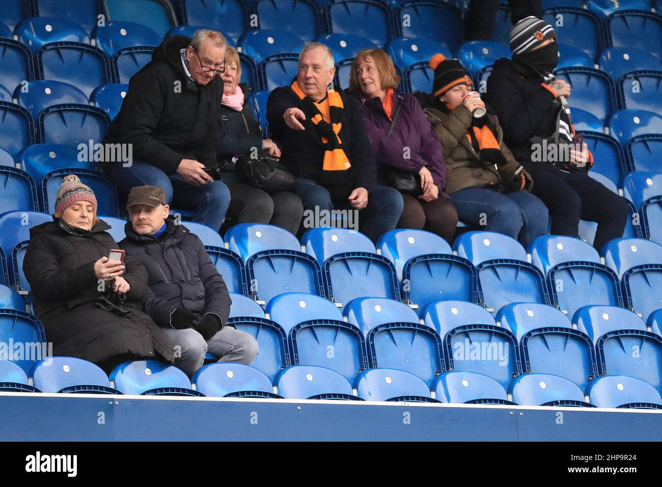 Hull City fans in the stands Stock Photo - Alamy Hull City fans in the stands Stock Photo - Alamy