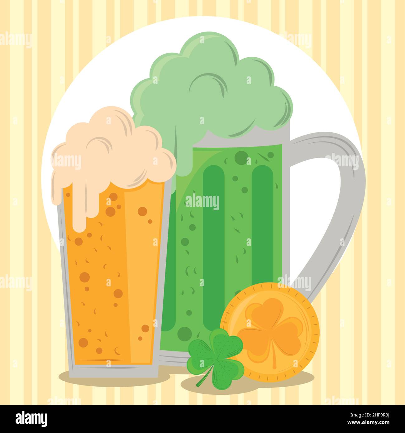 st patricks day beers Stock Vector Image & Art - Alamy