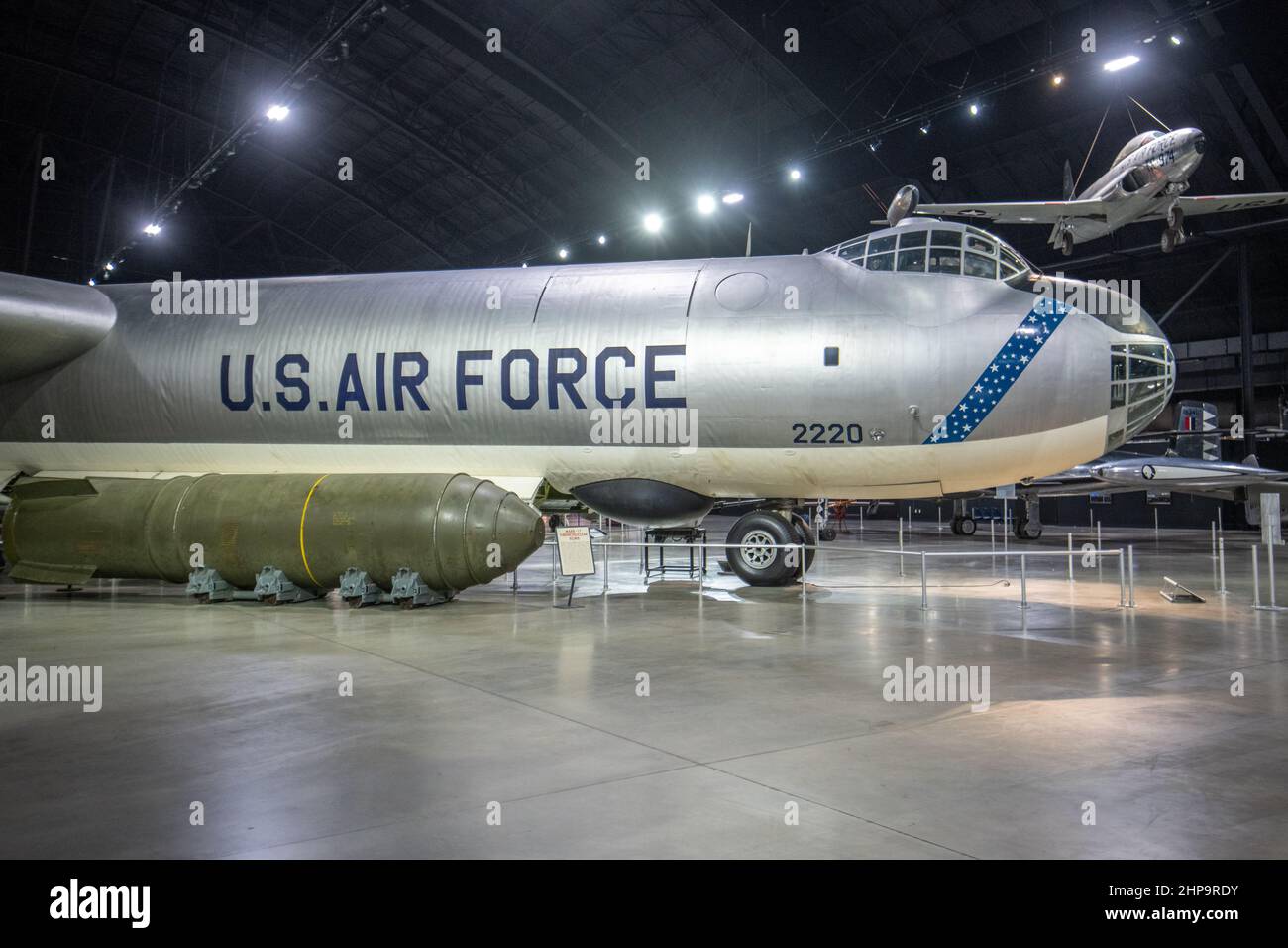 National Museum of the United States Air Force B-36 Stock Photo - Alamy