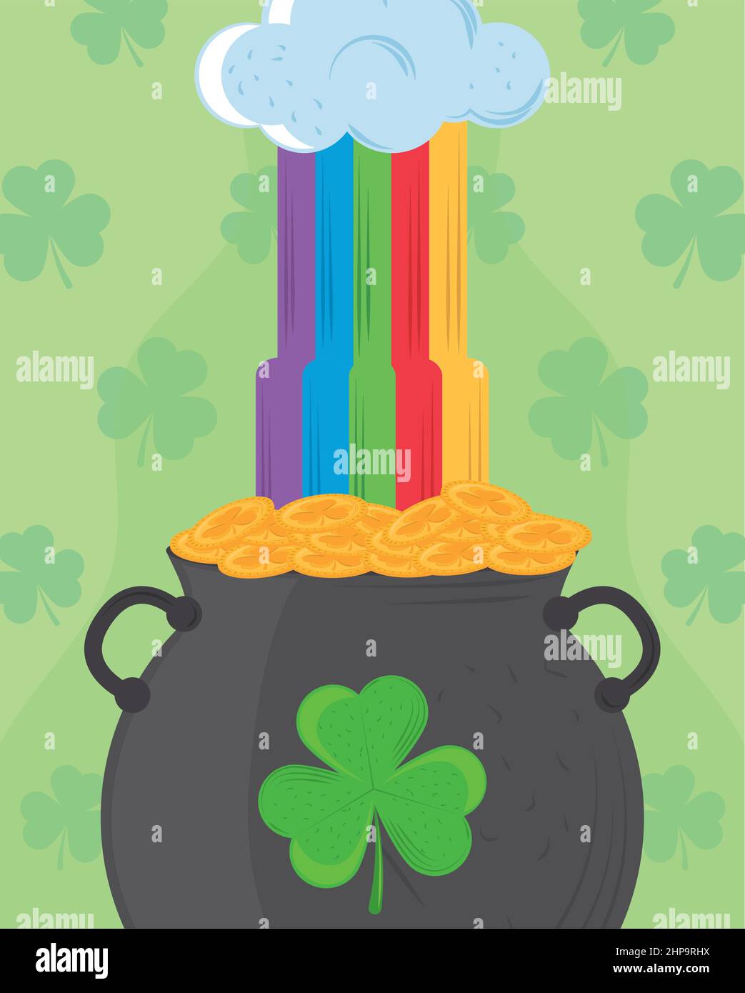 st patricks day cauldron Stock Vector Image & Art - Alamy