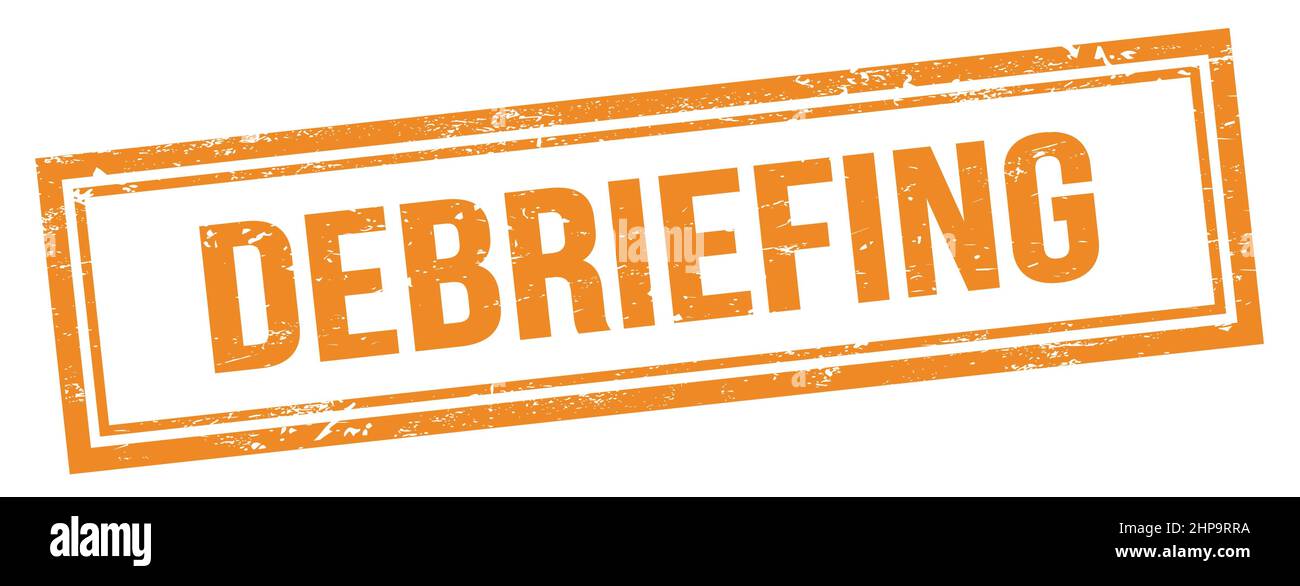 Debriefing stamp hi-res stock photography and images - Alamy