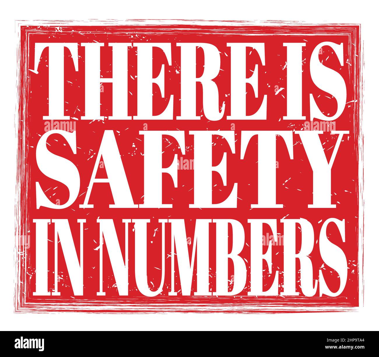 Safety in numbers hi-res stock photography and images - Alamy