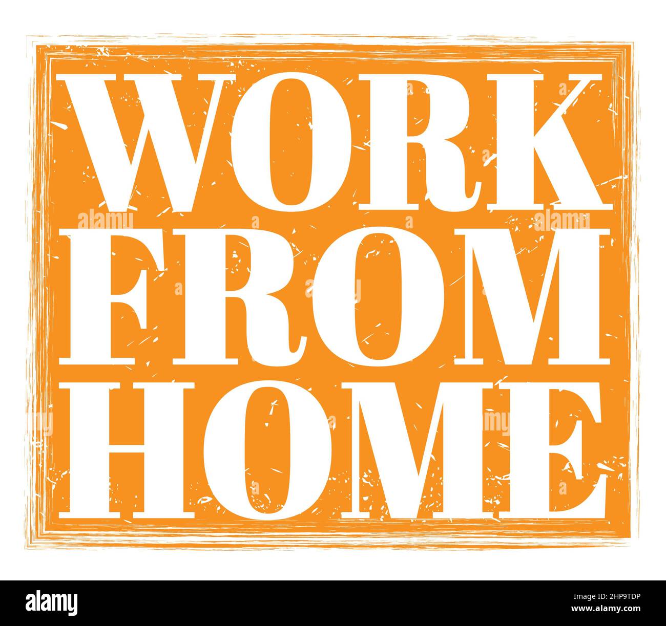 Work from home stamp hi-res stock photography and images - Alamy