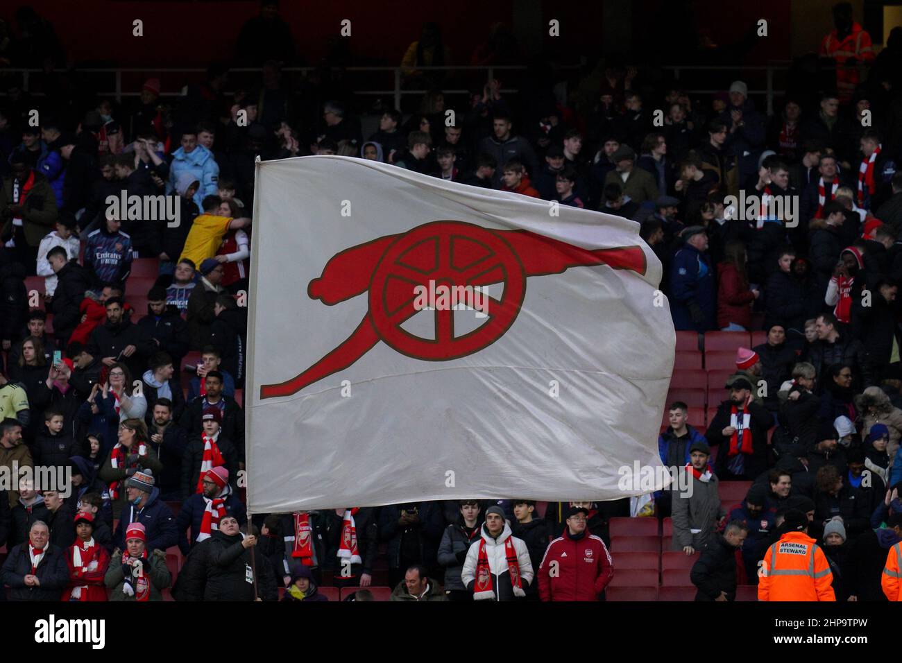 Arsenal flag hi-res stock photography and images - Alamy