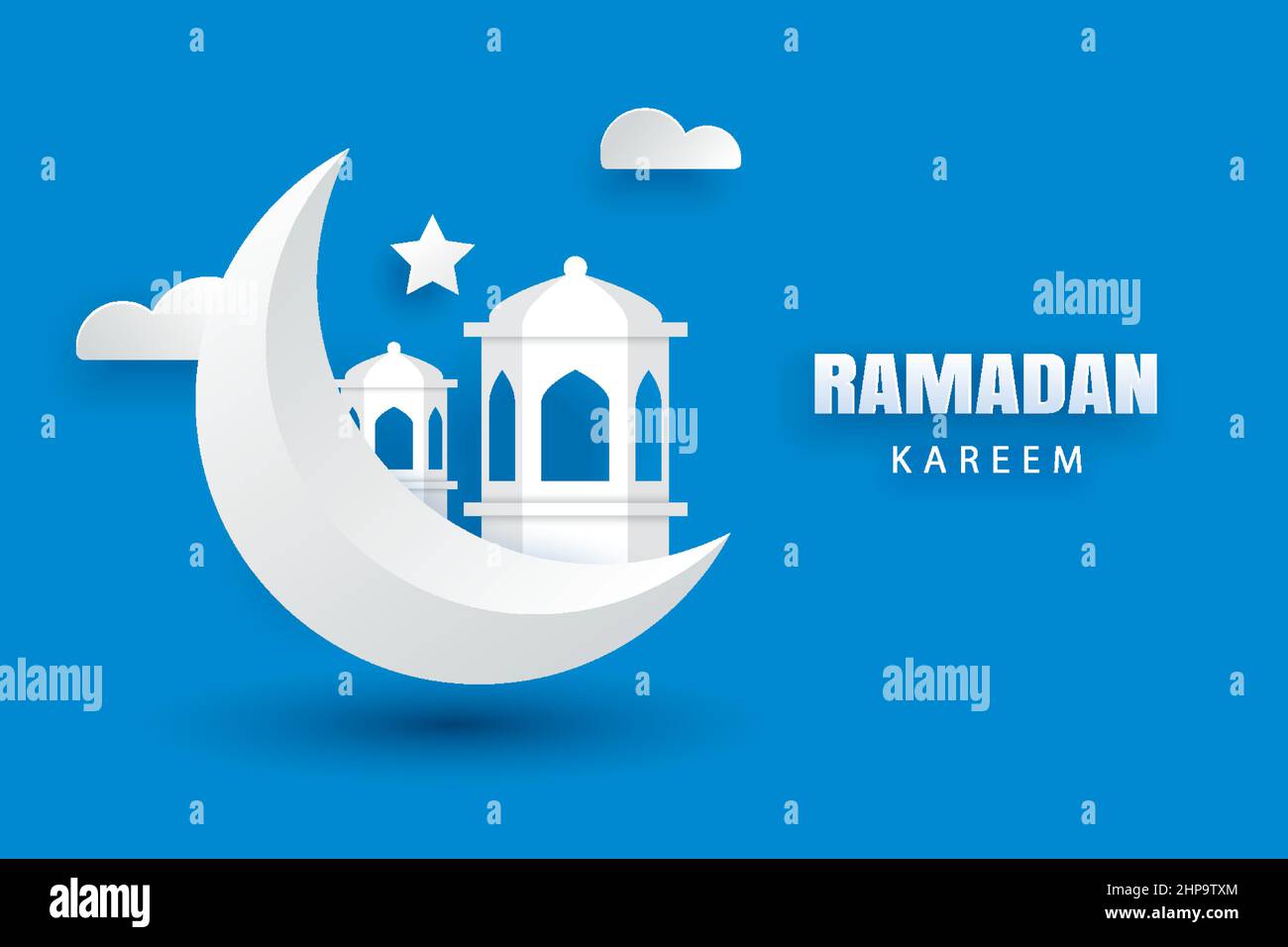 Ramadan card Stock Vector Images - Alamy