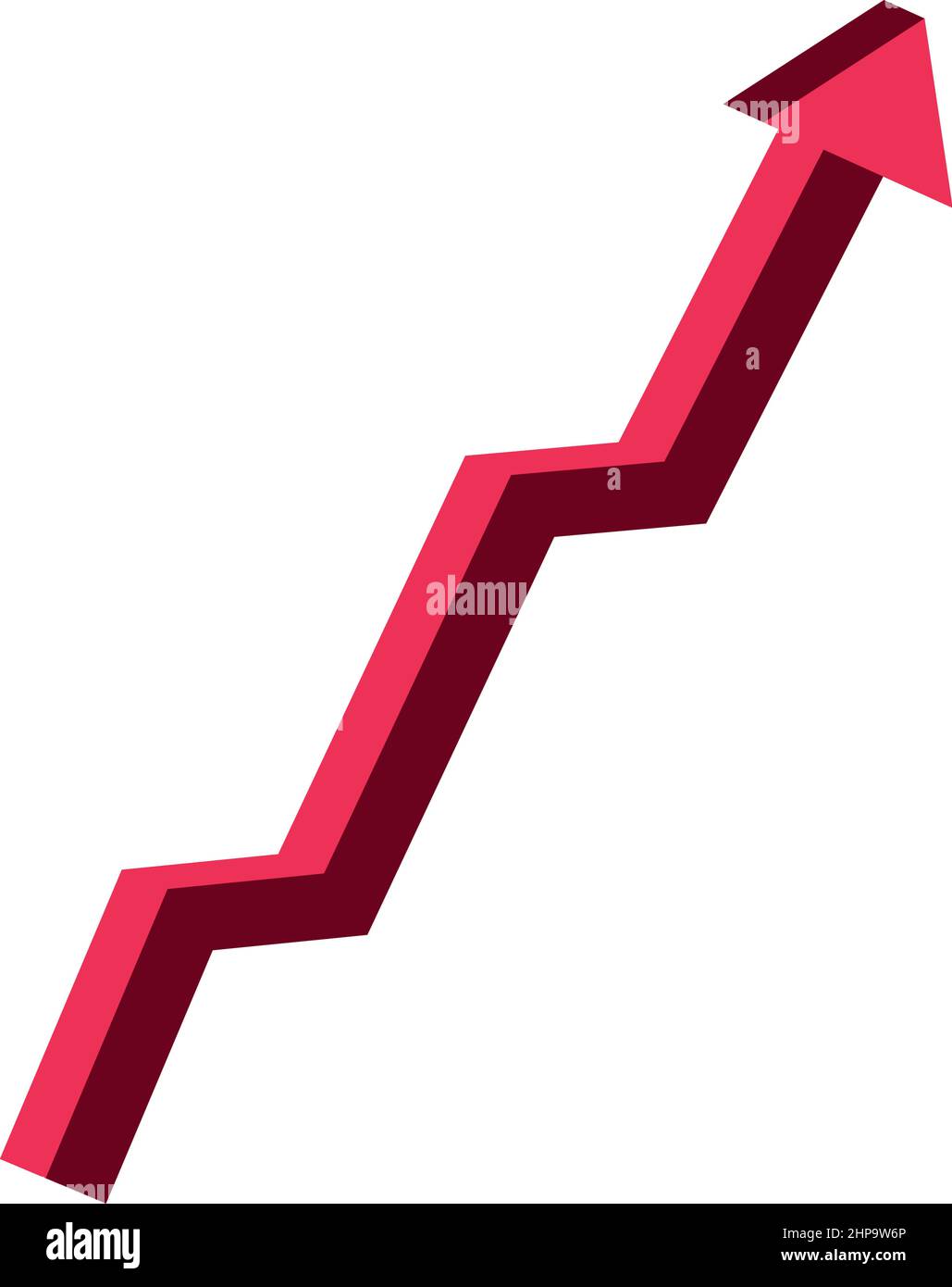 isometric arrow upward Stock Vector Image & Art - Alamy