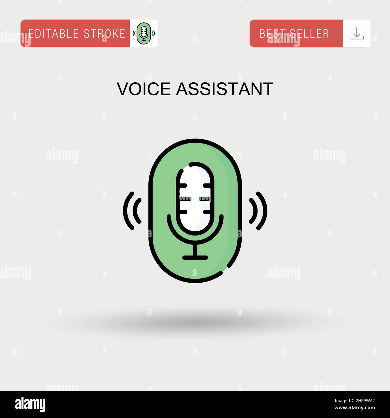 Computer voice recognition Stock Vector Images - Alamy