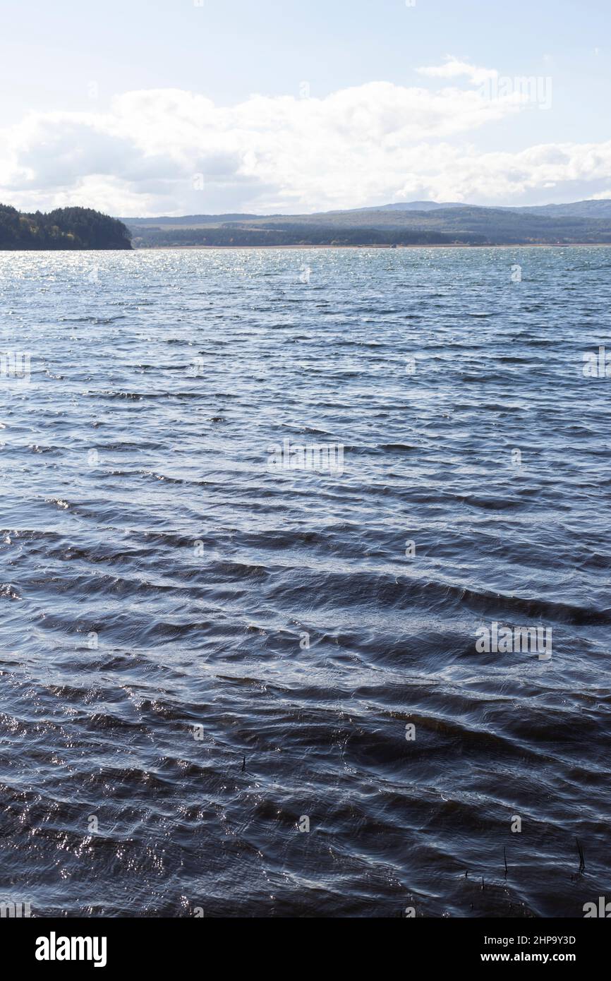 Amazing autumn view of Iskar Reservoir near city of Sofia, Bulgaria ...