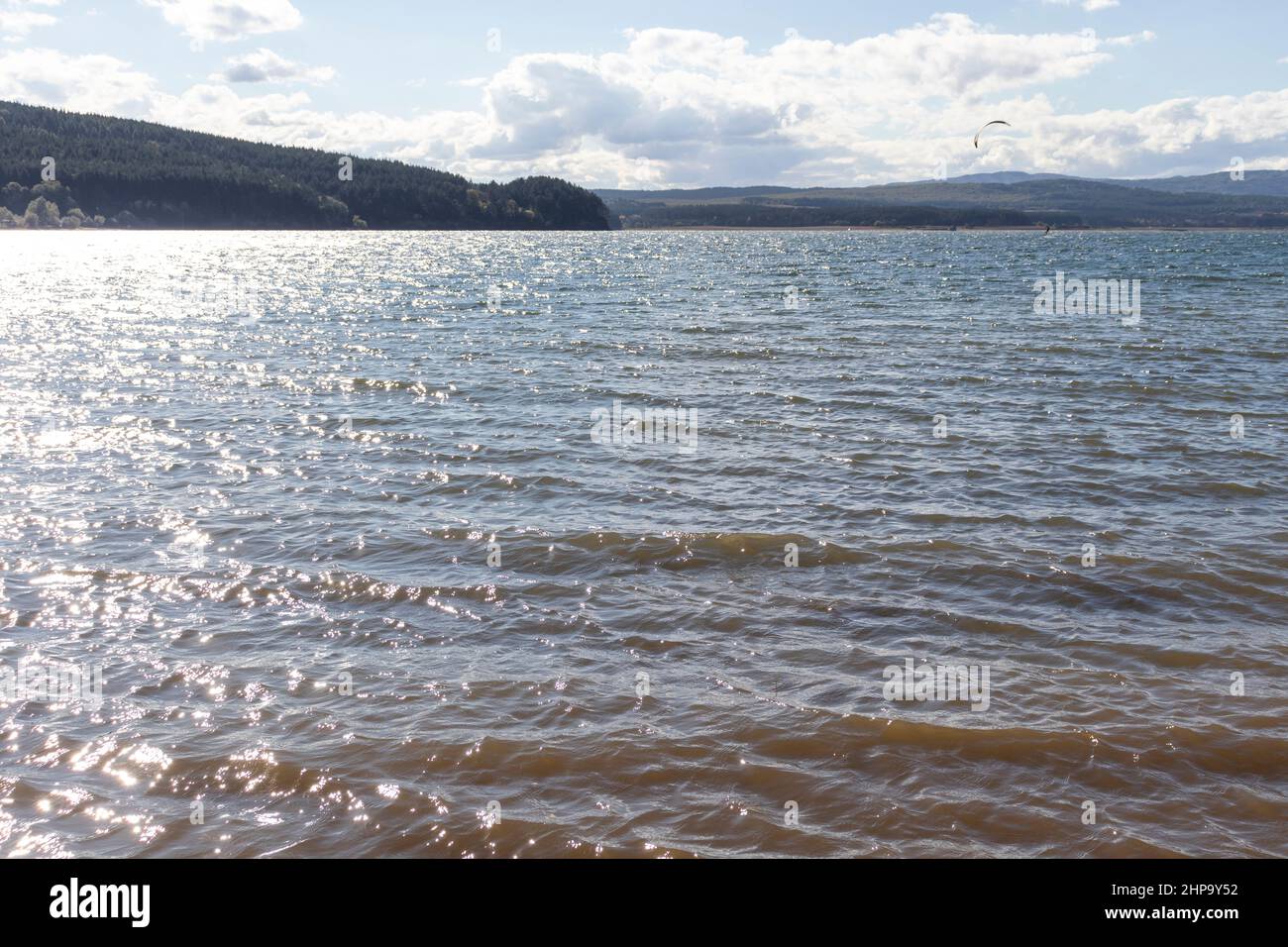 Amazing autumn view of Iskar Reservoir near city of Sofia, Bulgaria ...