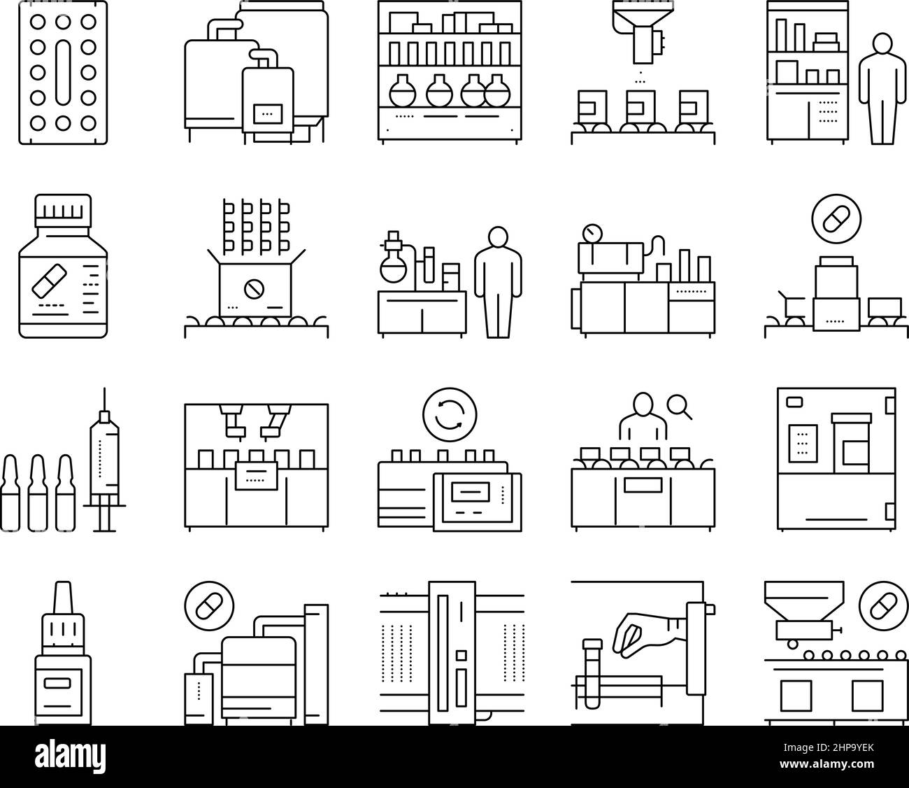 Antibiotic production Black and White Stock Photos & Images - Alamy