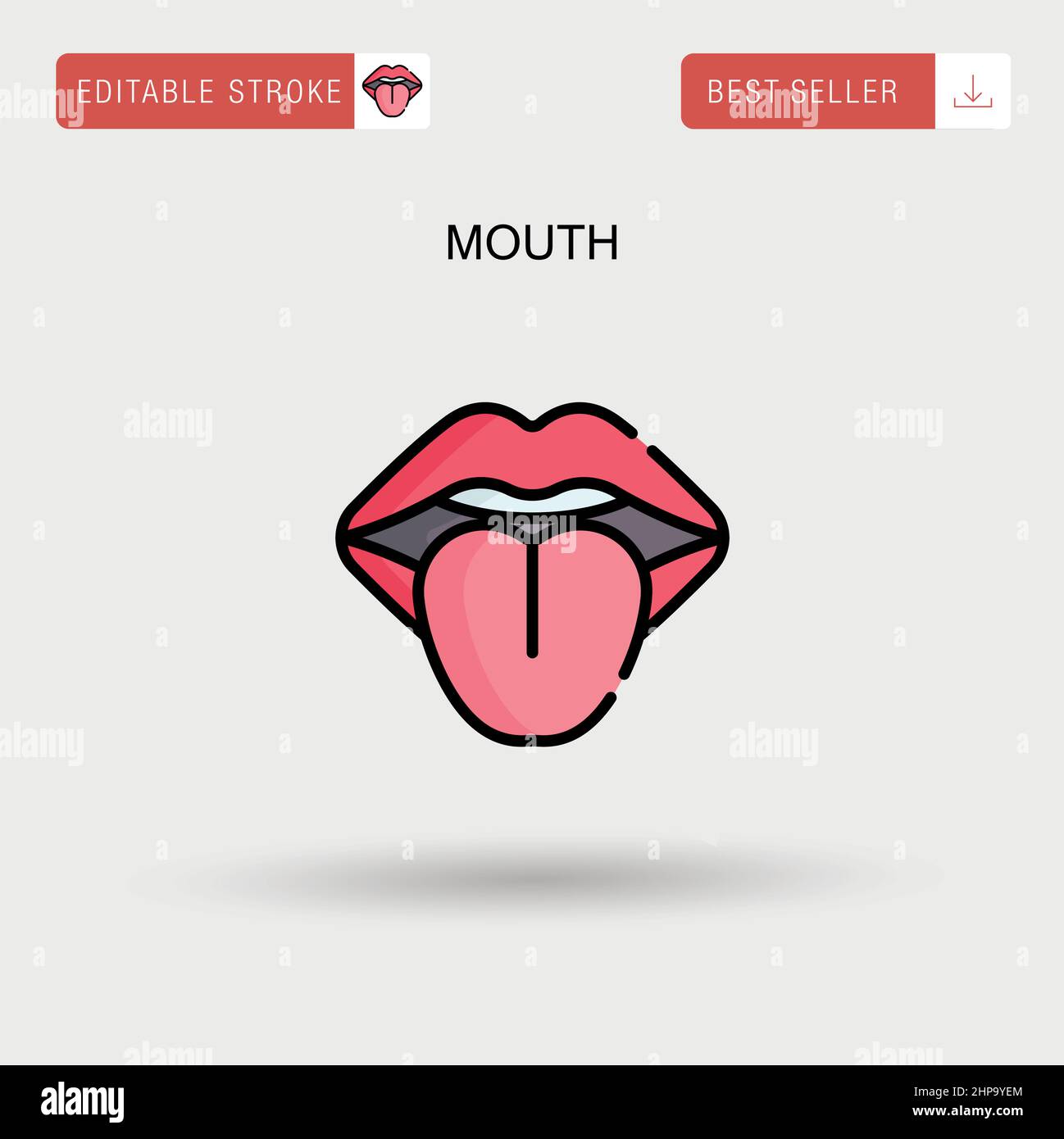 Concept communication mouth Stock Vector Images - Alamy