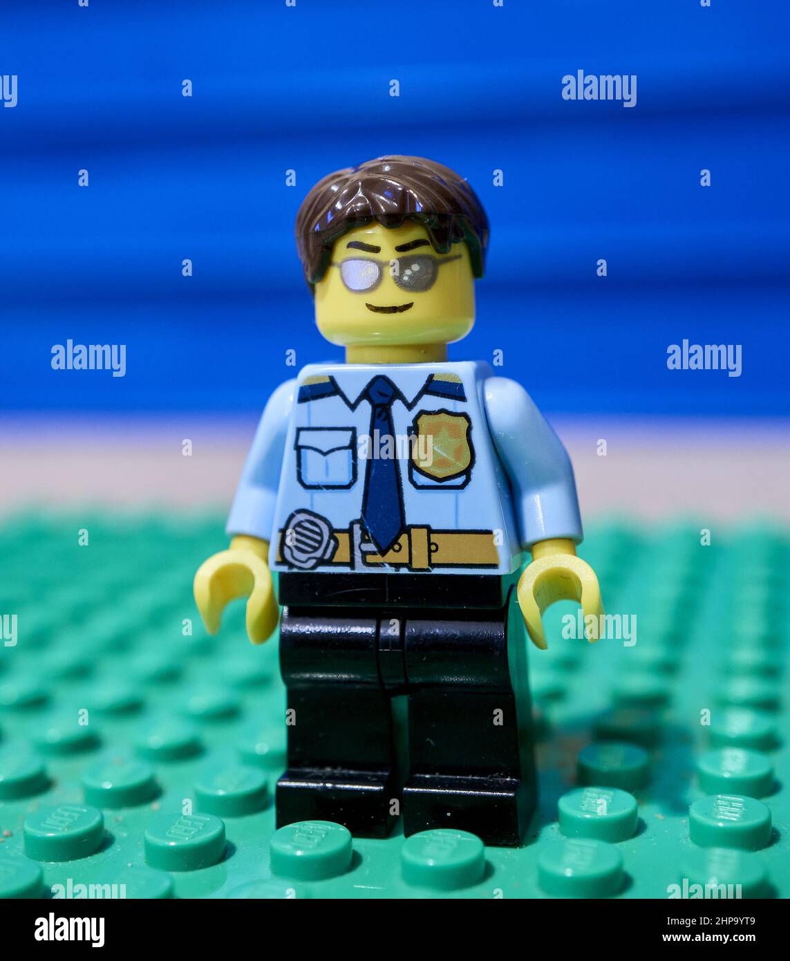 Policeman lego hi-res stock photography and images - Alamy
