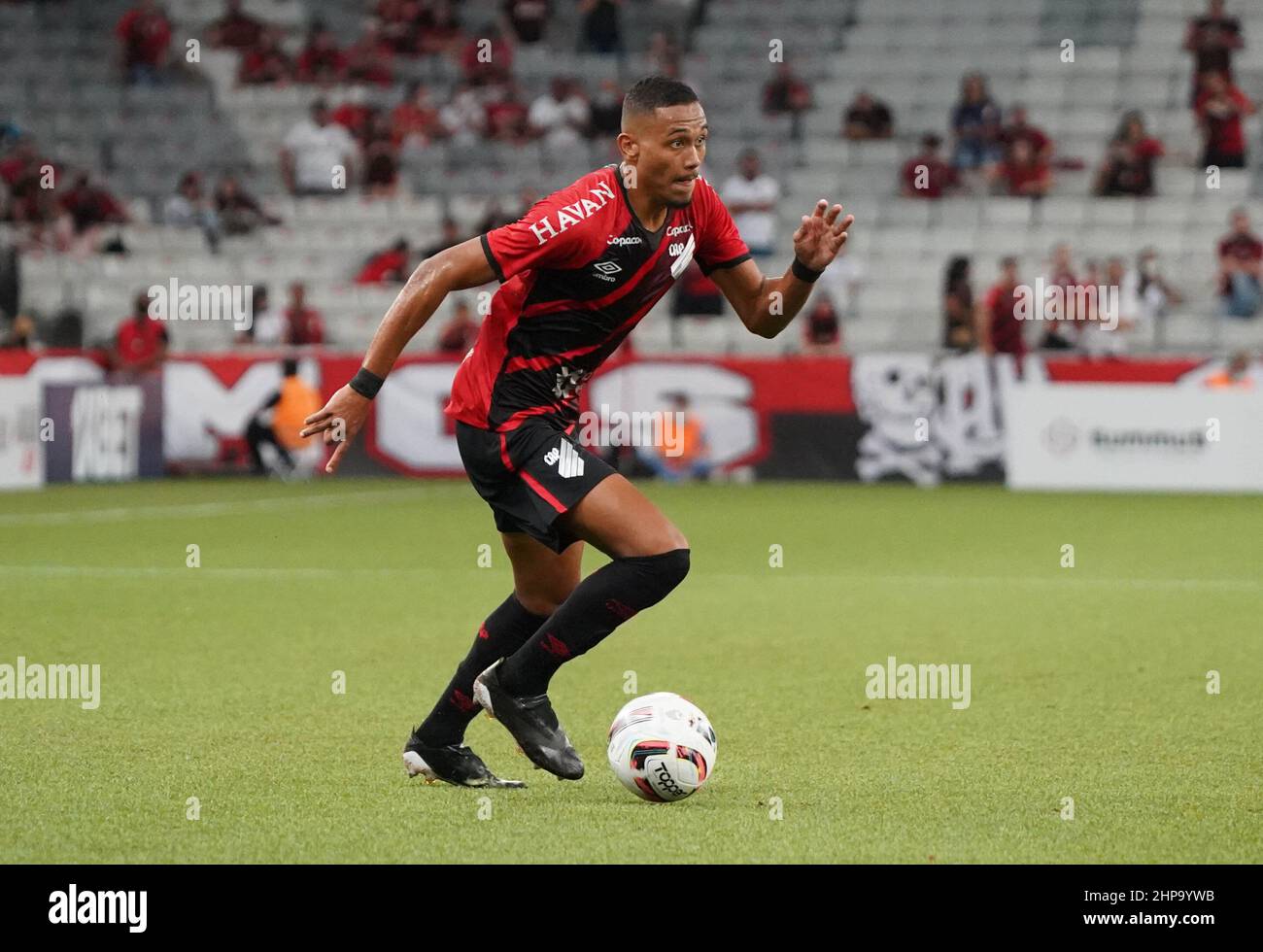 Curitiba, Brazil. 19th Feb, 2022. Dani Bolt during Athletico and ...