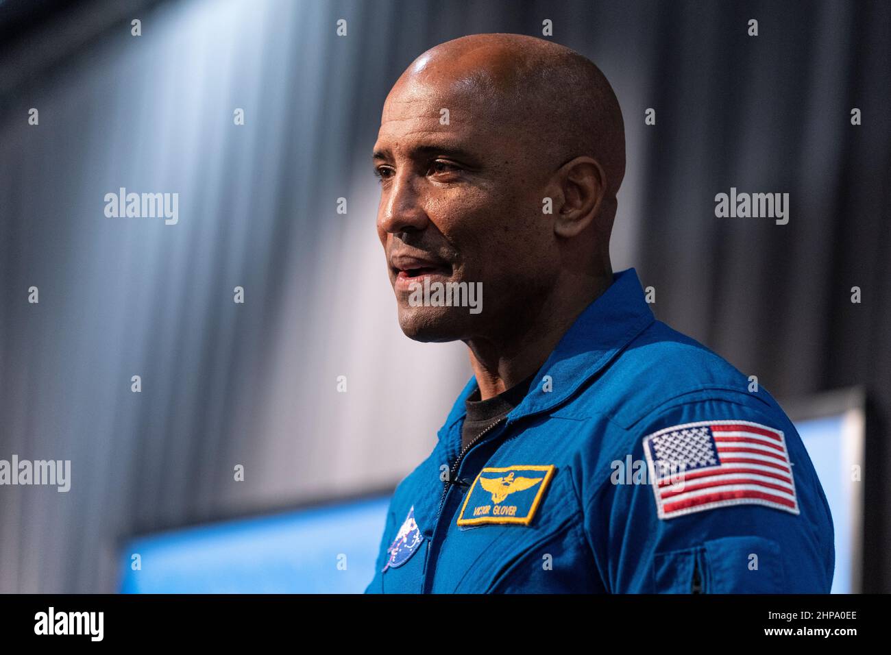 New York, NY - February 19, 2022: NASA astronaut Victor J. Glover, Jr ...