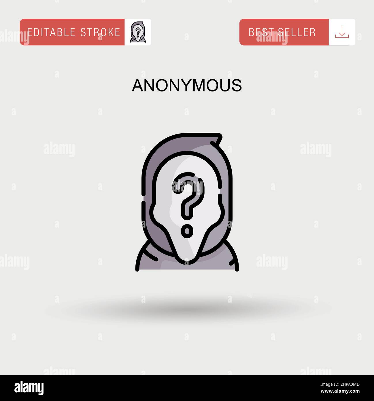 Silhouette anonymous woman Stock Vector Images - Alamy