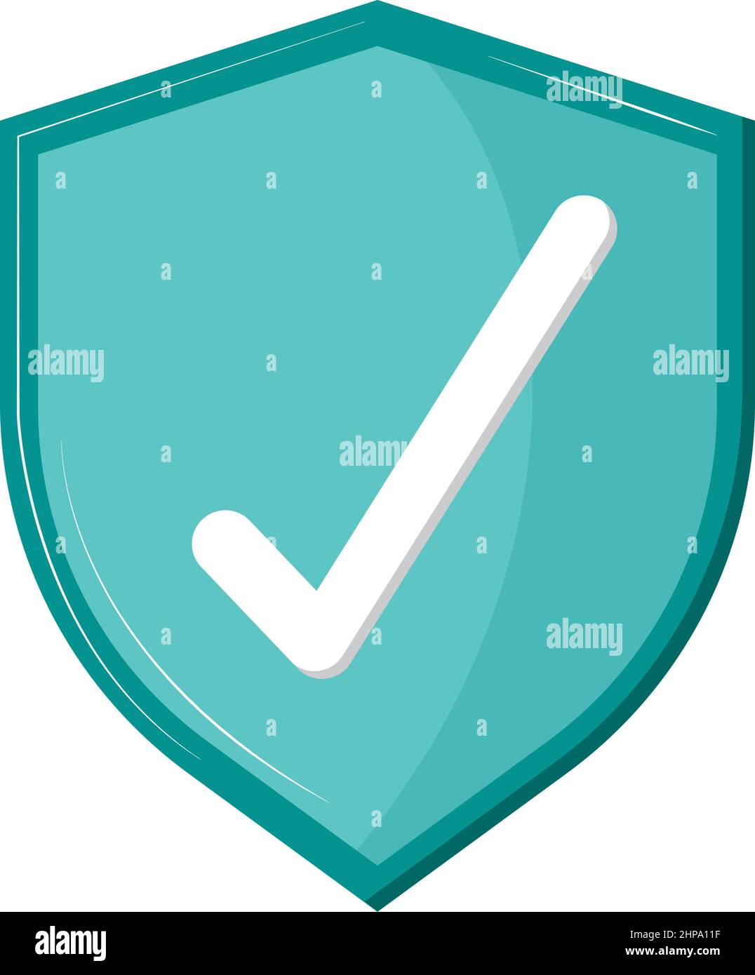 shield check mark Stock Vector Image & Art - Alamy