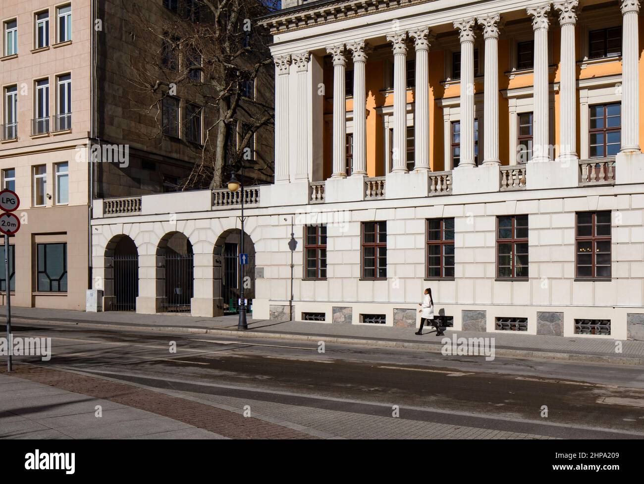 Polish national library hi-res stock photography and images - Alamy
