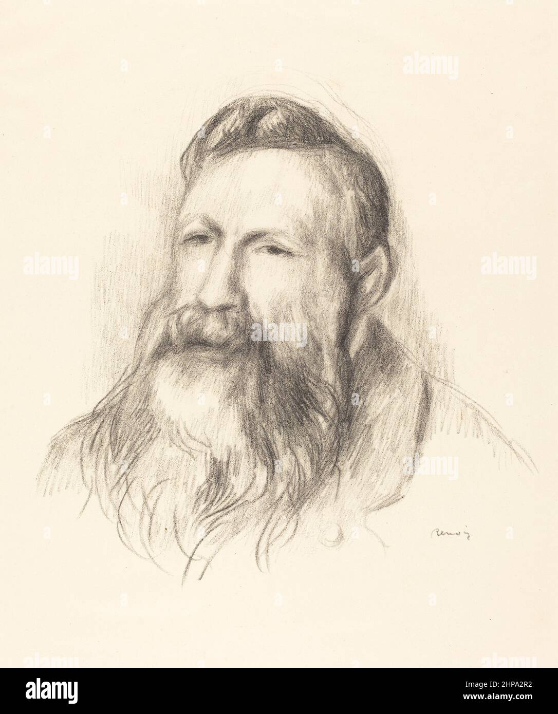 Title: Auguste Rodin Creator: Pierre Auguste Renoir Date: c. 1910 ...
