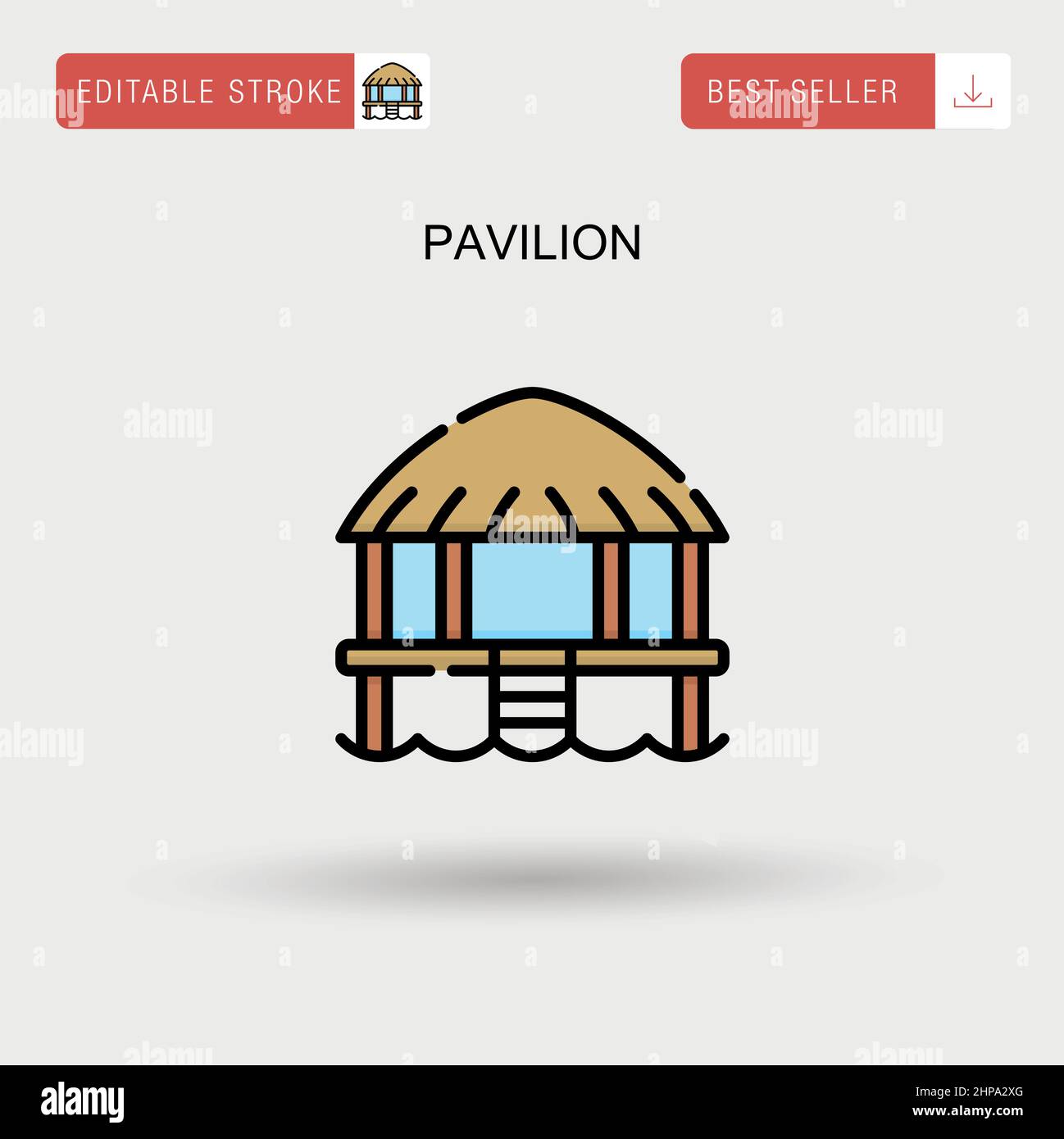 Historical pavilion Stock Vector Images - Alamy