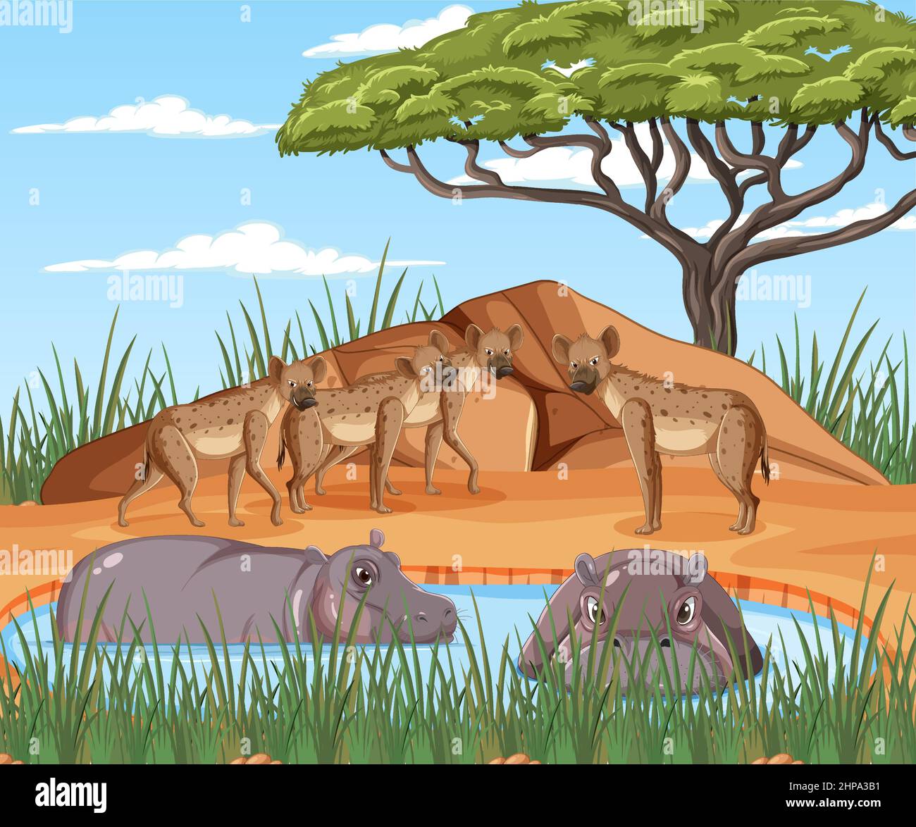 Grassland Habitat Clipart