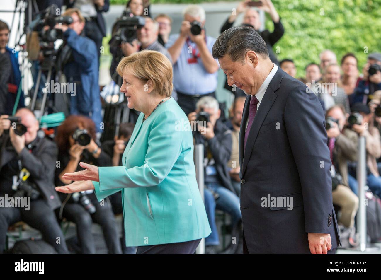 Chinese german relations hi-res stock photography and images - Alamy