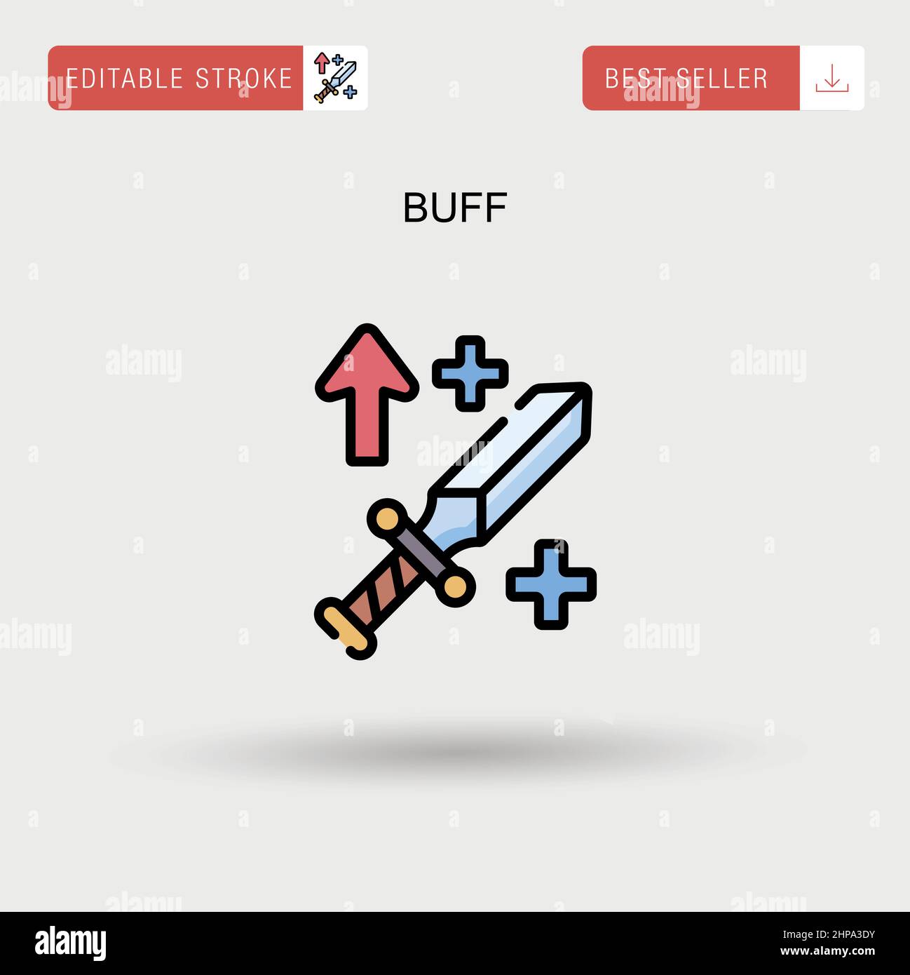 Black buff Stock Vector Images - Alamy