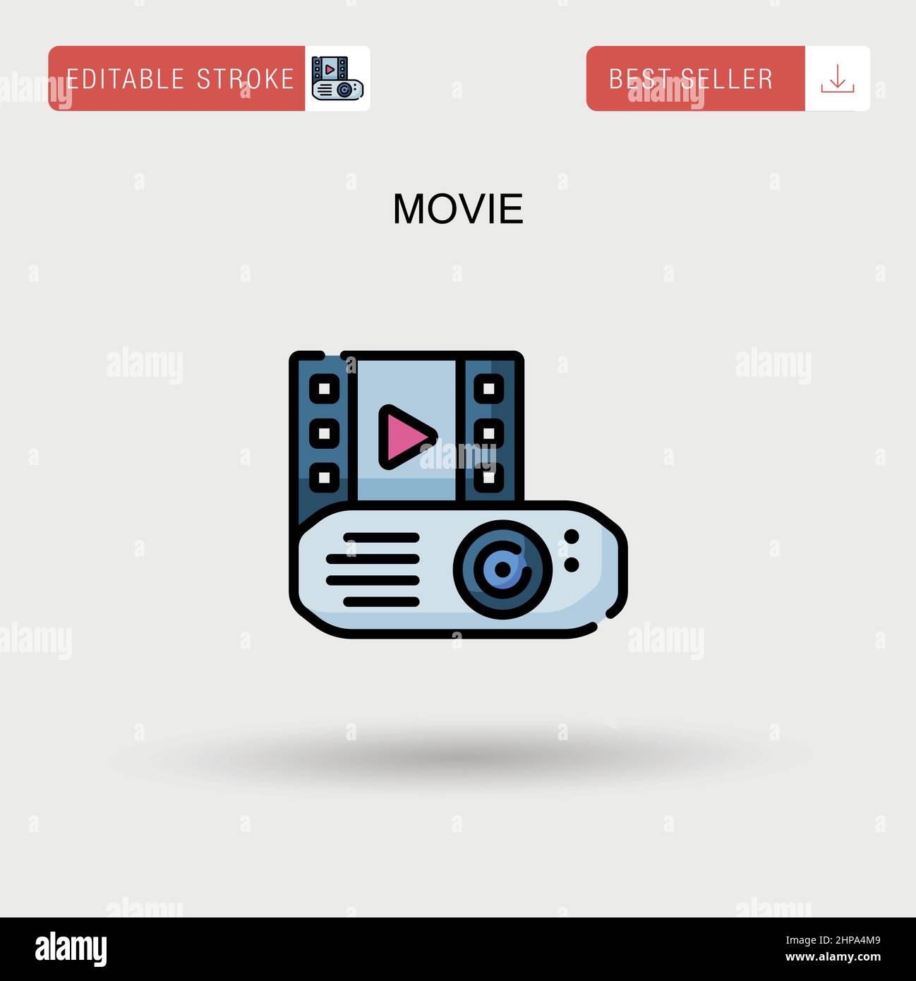 Film movie premiere Stock Vector Images - Alamy