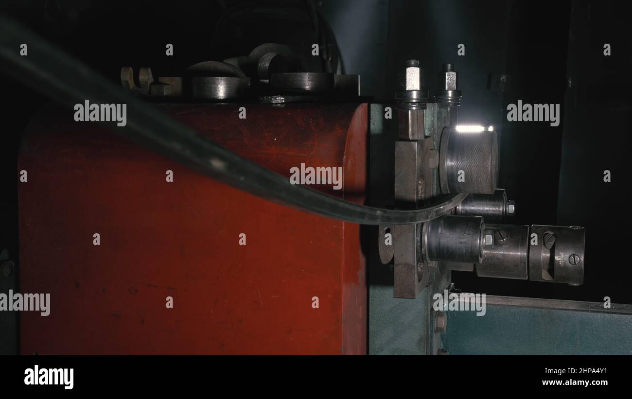 Cnc bending machine machine bends hi-res stock photography and images ...