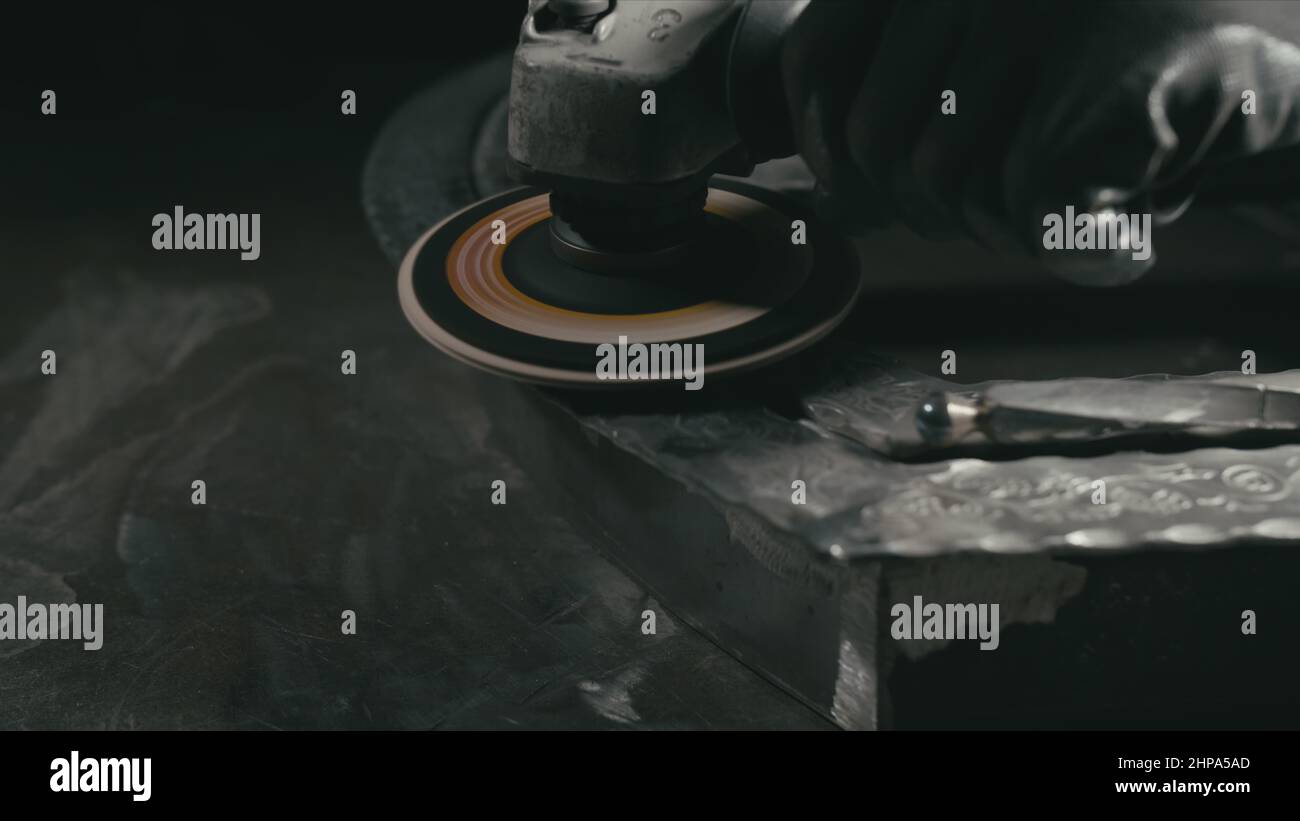 Air angle grinder hi-res stock photography and images - Alamy