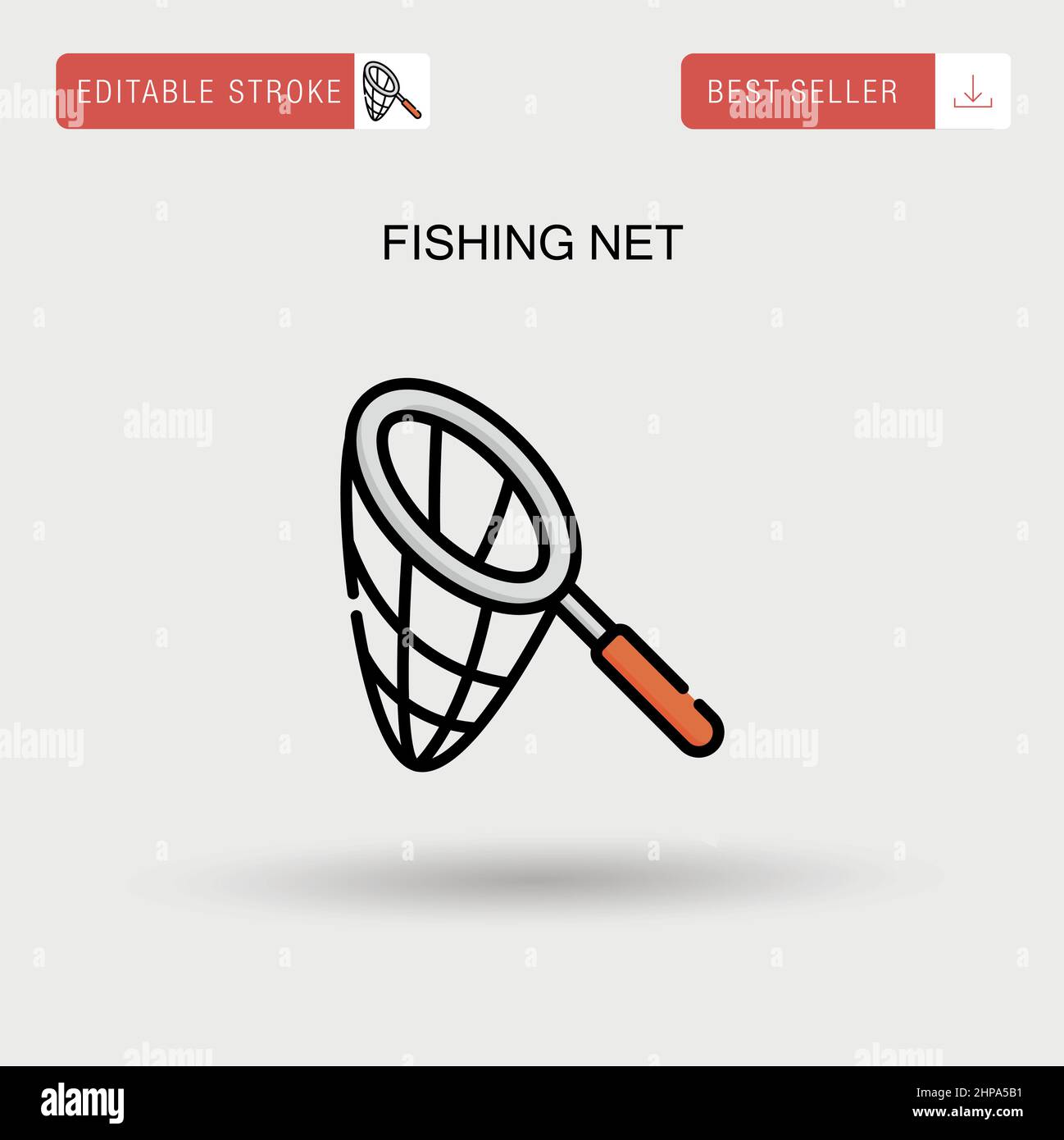 Fishing net Stock Vector Images - Alamy