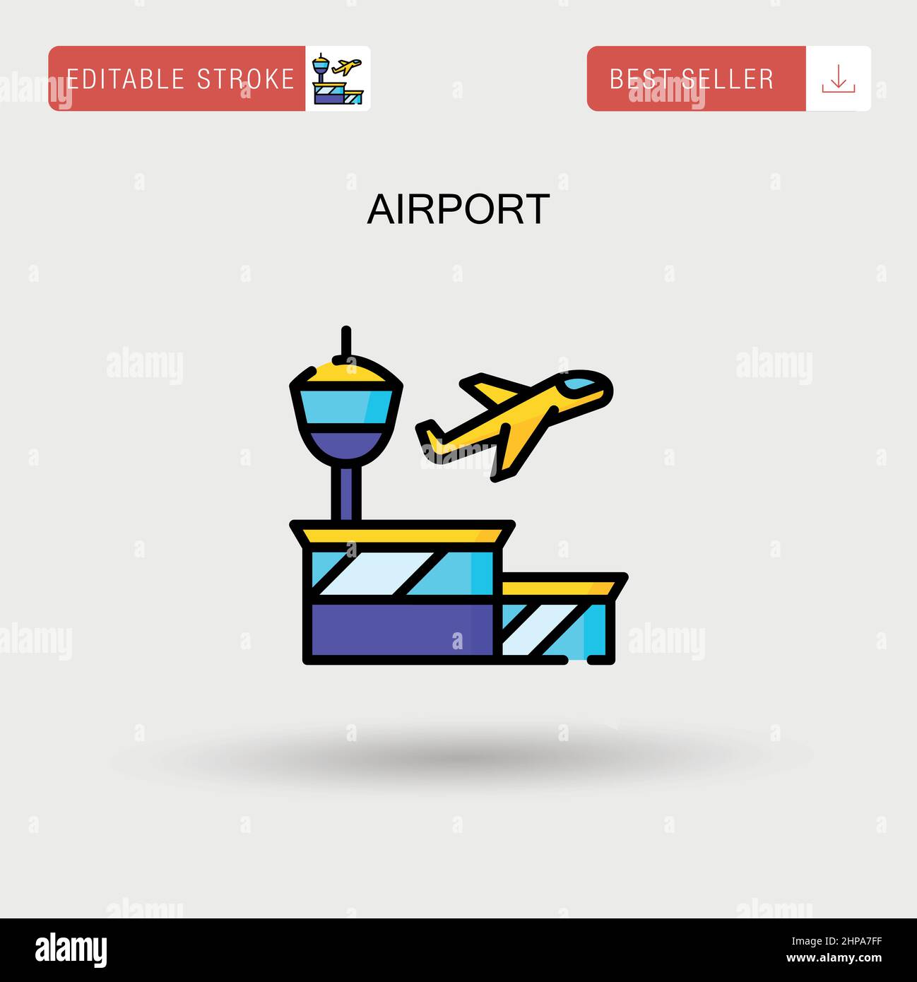 Airport transport Stock Vector Images - Alamy