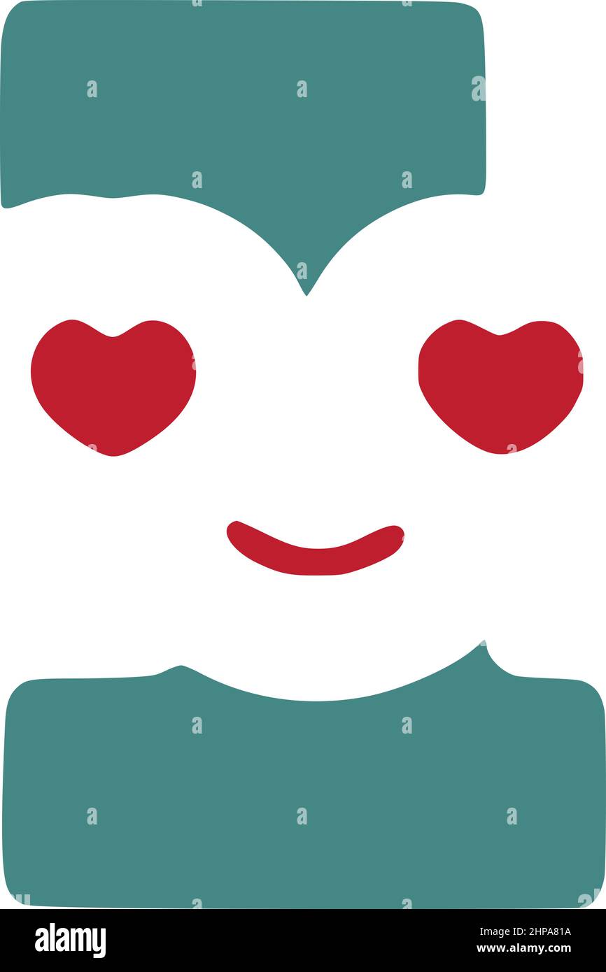 Number one heart icon Stock Vector Images - Alamy