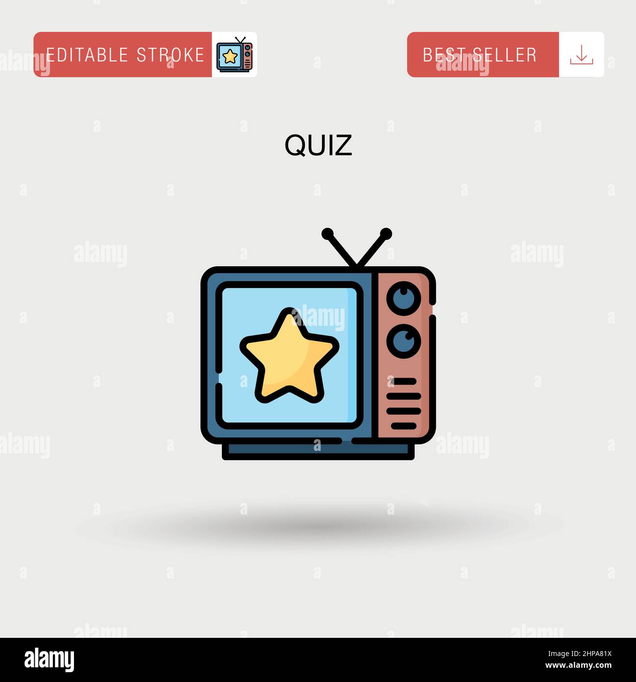 Logo quiz Stock Vector Images - Alamy