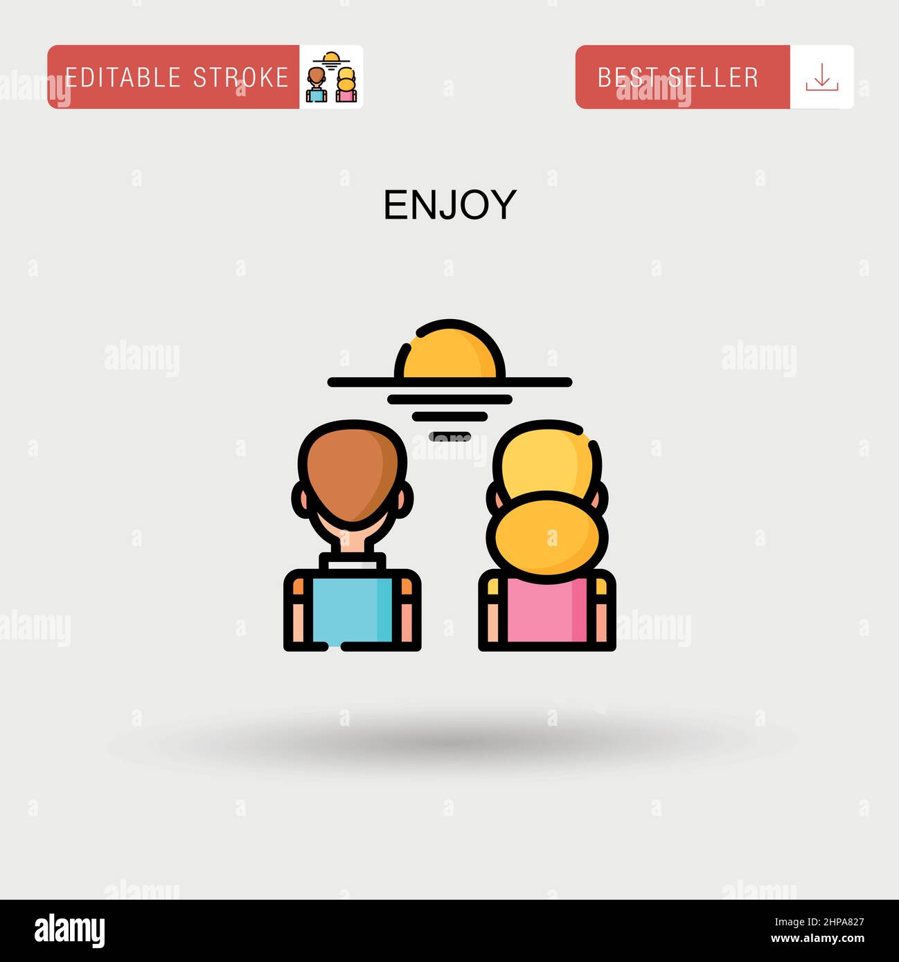 Male enjoy Stock Vector Images - Alamy