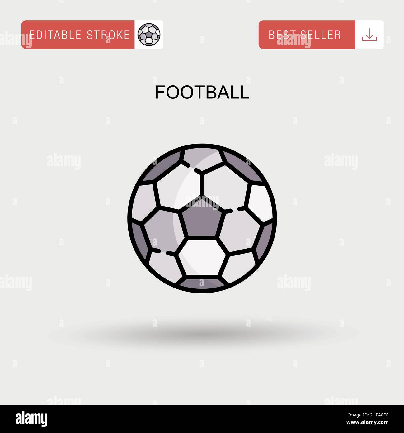 Football sports grass stadium kick Stock Vector Images - Alamy