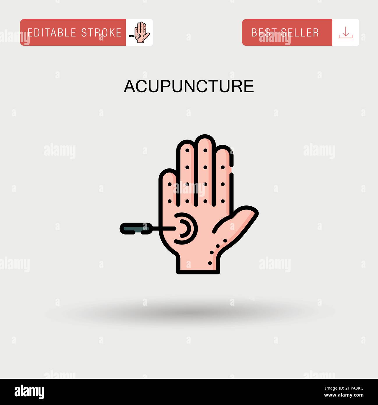 Acupressure Stock Vector Images - Alamy