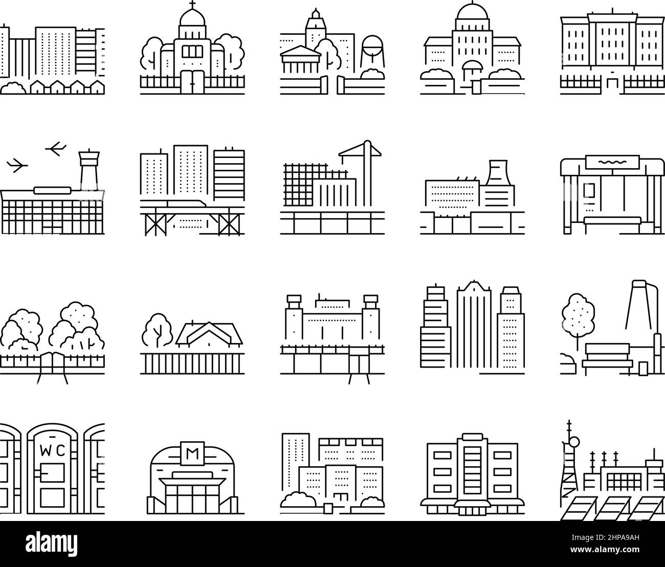 Construction city metro residential complex hi-res stock photography ...