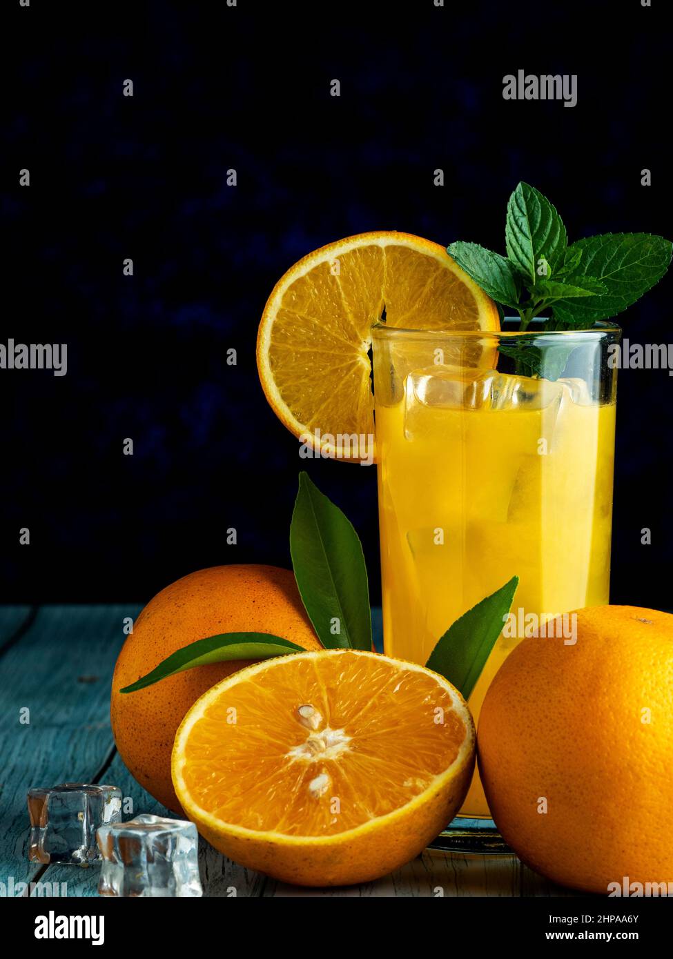 Refreshing citrus drink preparation ice hi-res stock photography and ...