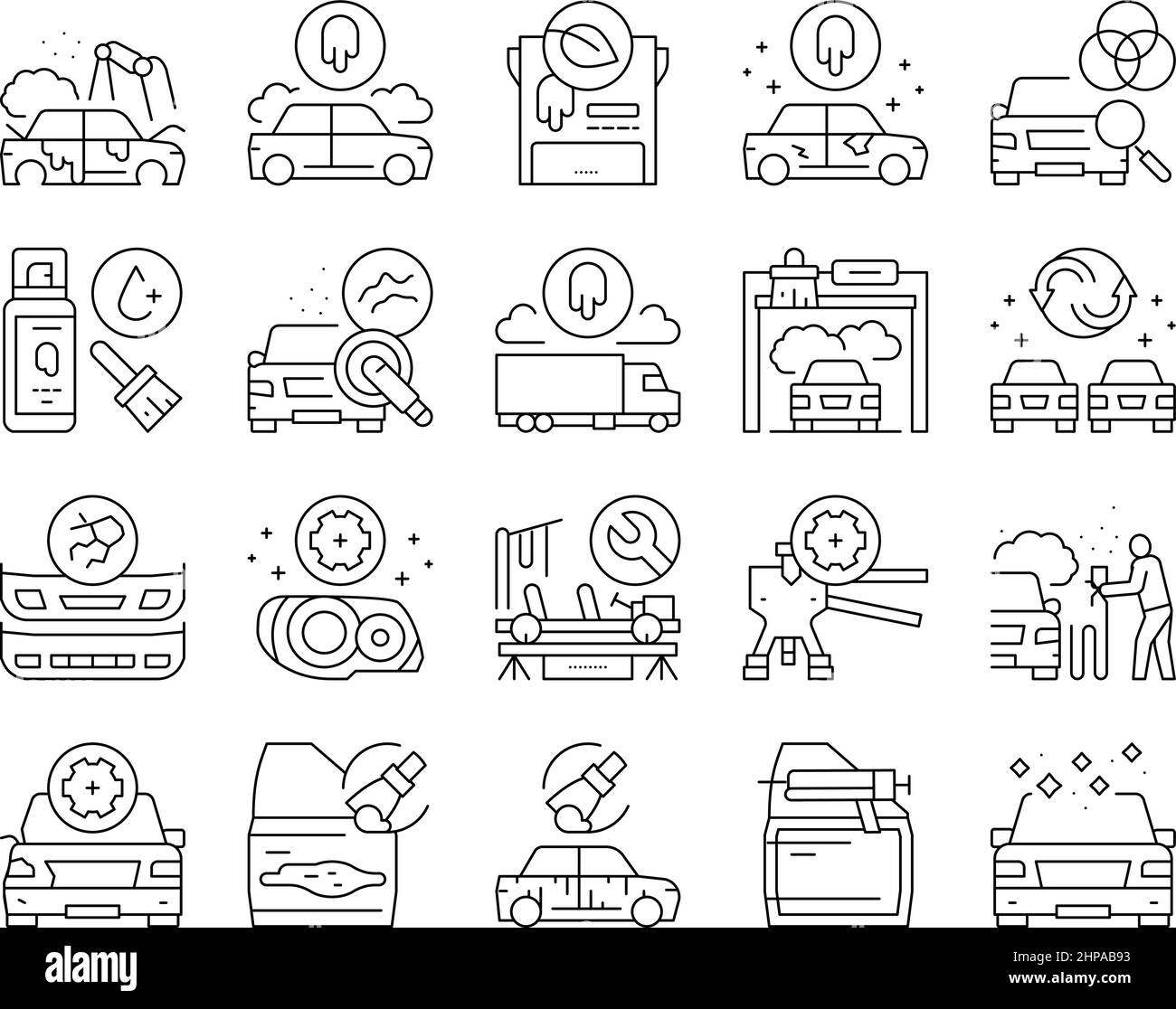 Service truck body Black and White Stock Photos & Images - Alamy