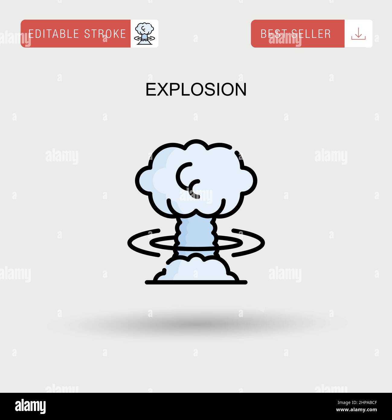 Red dust explosion hi-res stock photography and images - Alamy