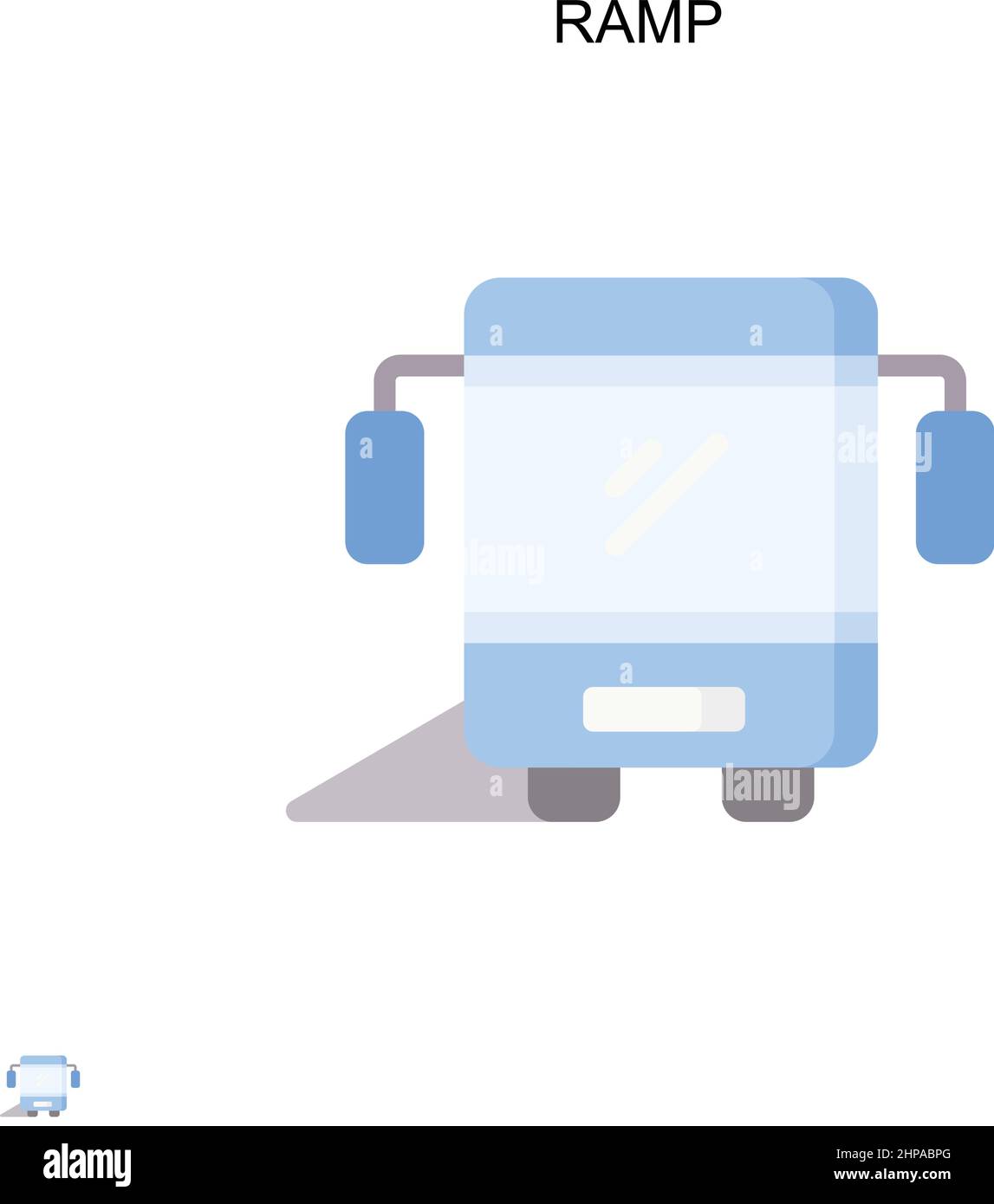 Ramp view Stock Vector Images - Alamy