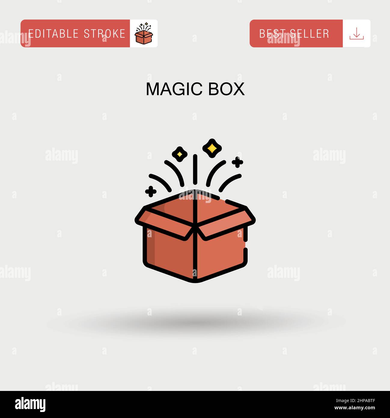 The magic box Stock Vector Images - Alamy