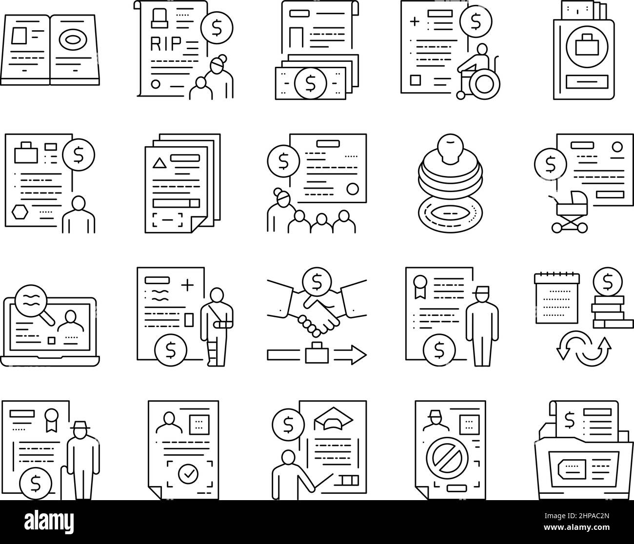 Unemployment allowance Black and White Stock Photos & Images - Alamy