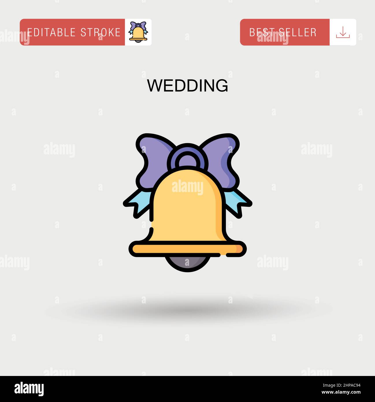 Wedding Simple vector icon Stock Vector Image & Art - Alamy