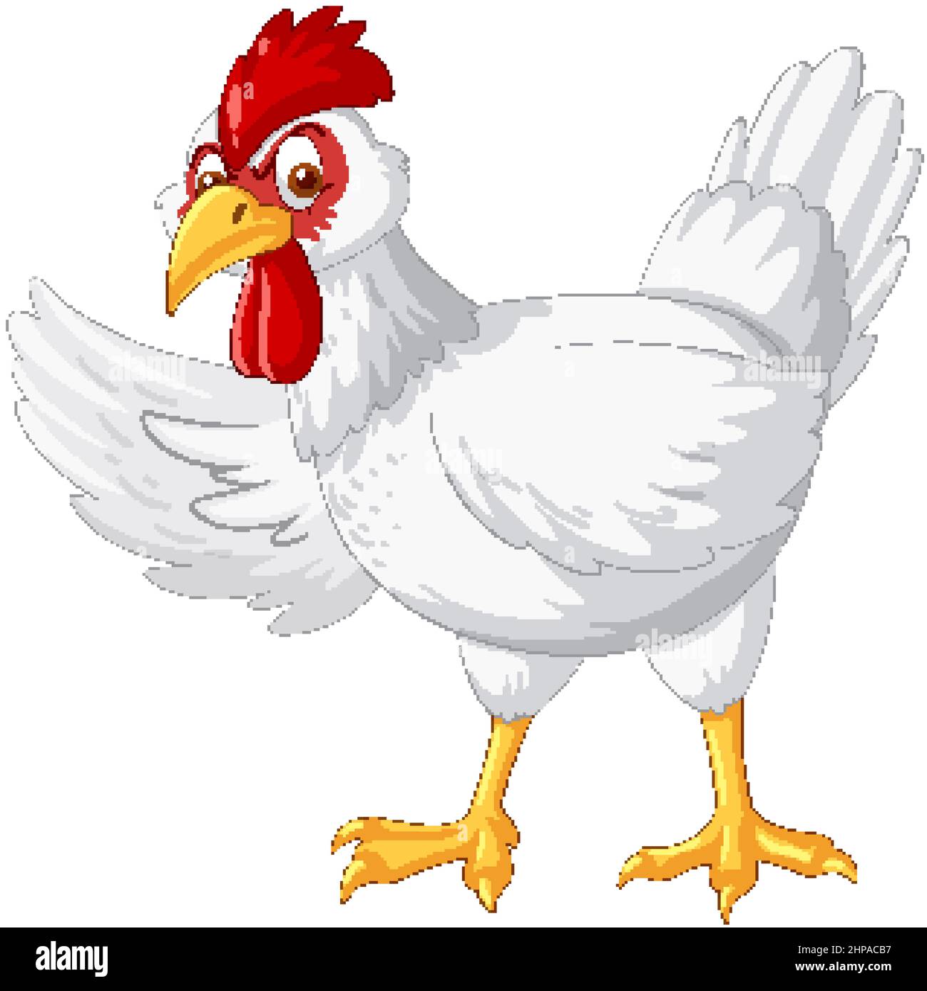 Black And White Chicken Clip Art