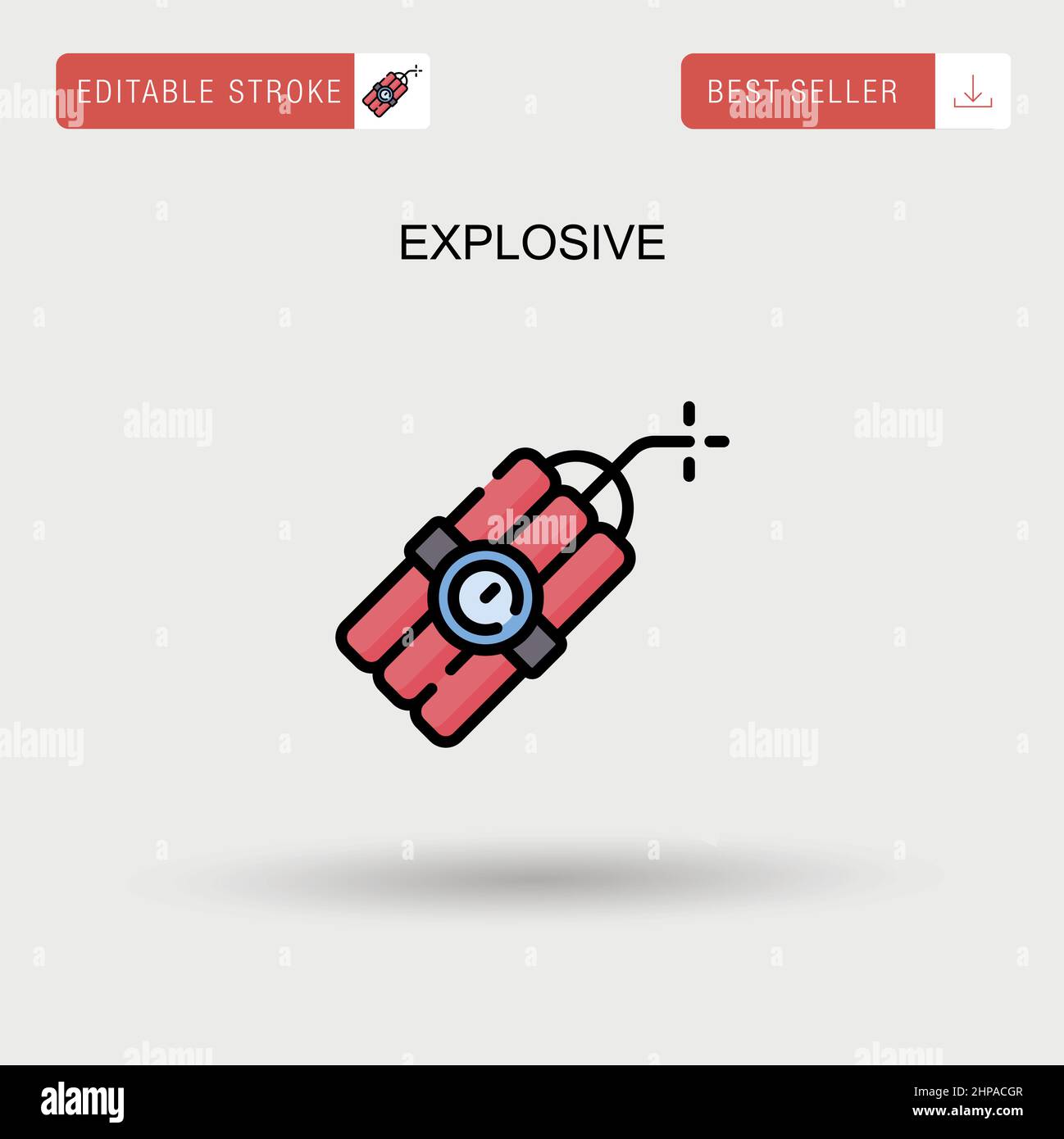 Powder paint explosion red background Stock Vector Images - Alamy