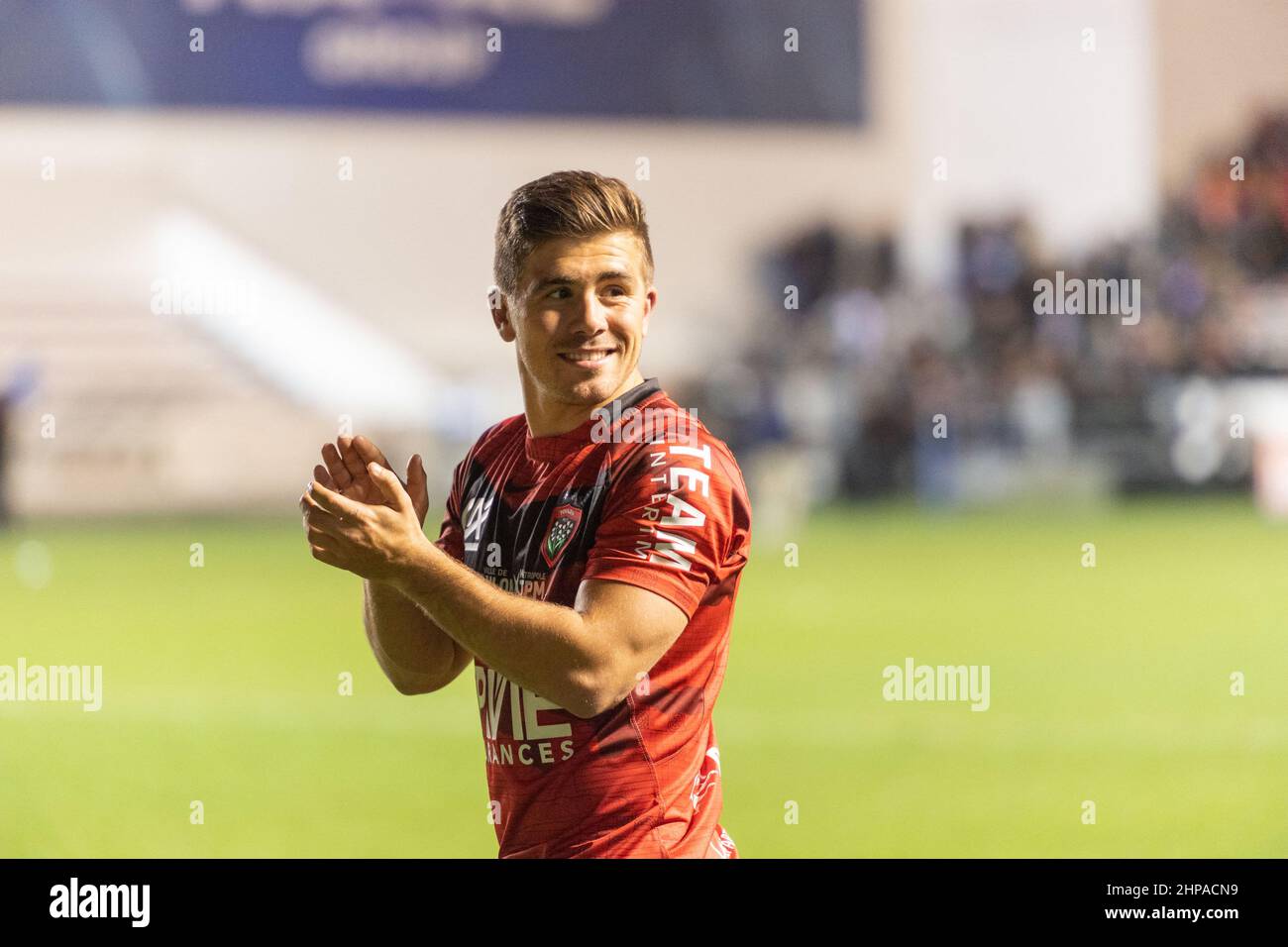 Louis Carbonel (RCT) during the Top 14 game against Perpignan in Felix ...