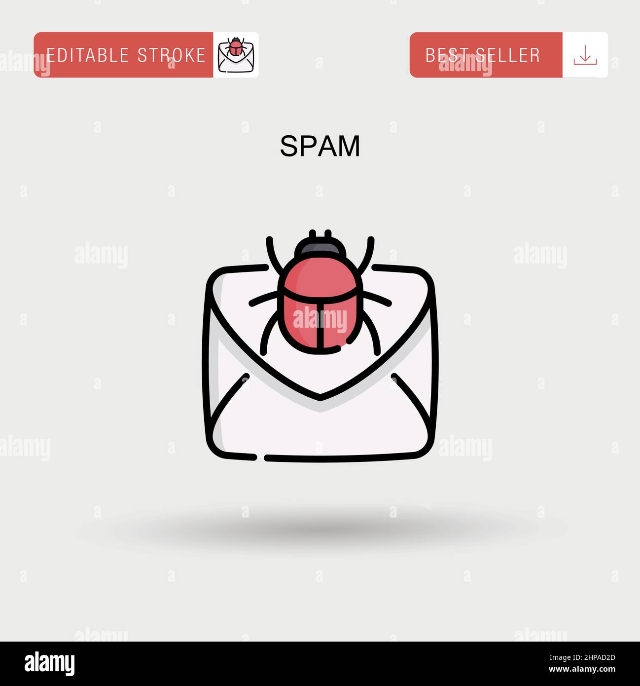 Fraud spam Stock Vector Images - Alamy
