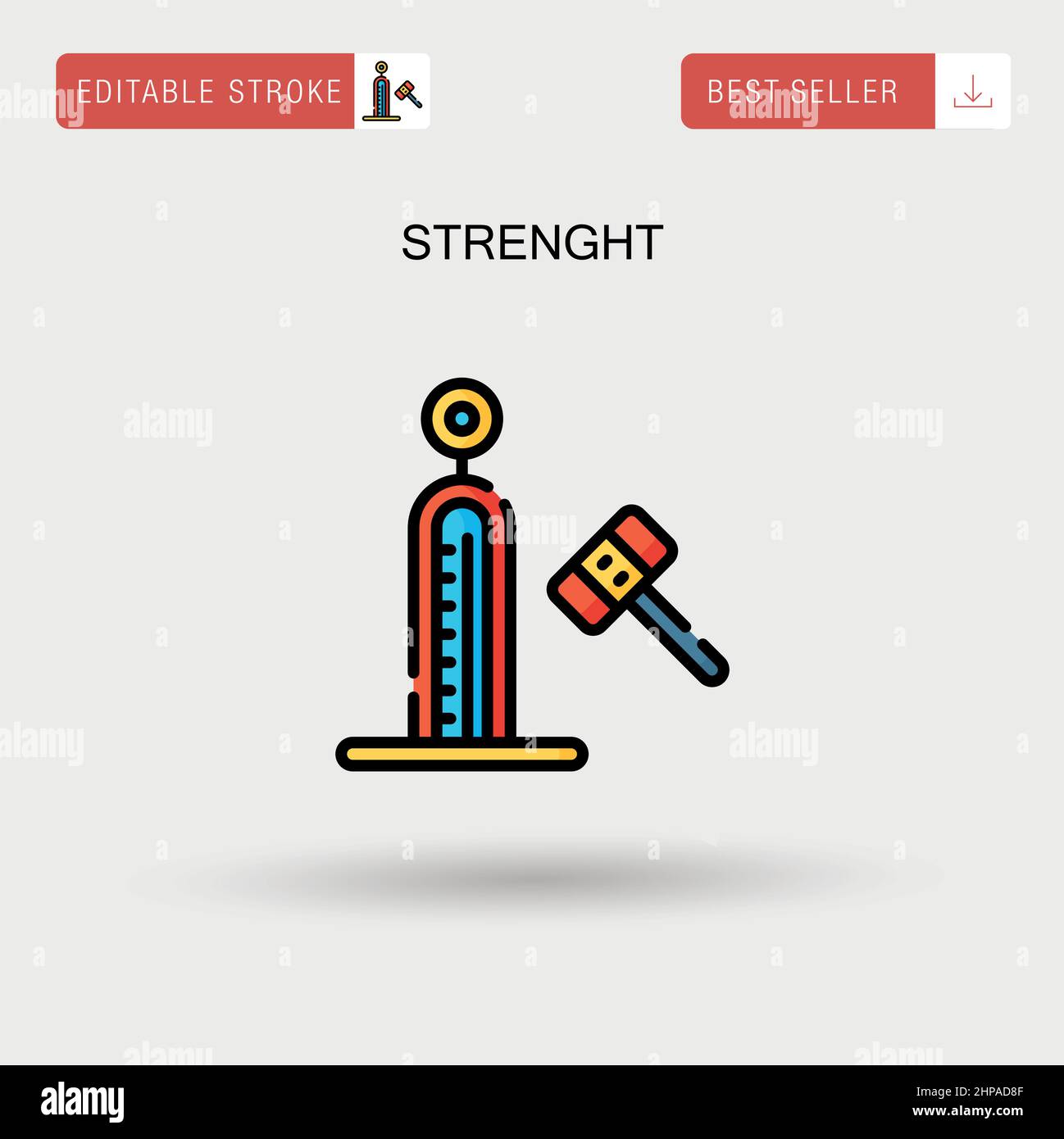 Bodybuilding symbol hi-res stock photography and images - Alamy