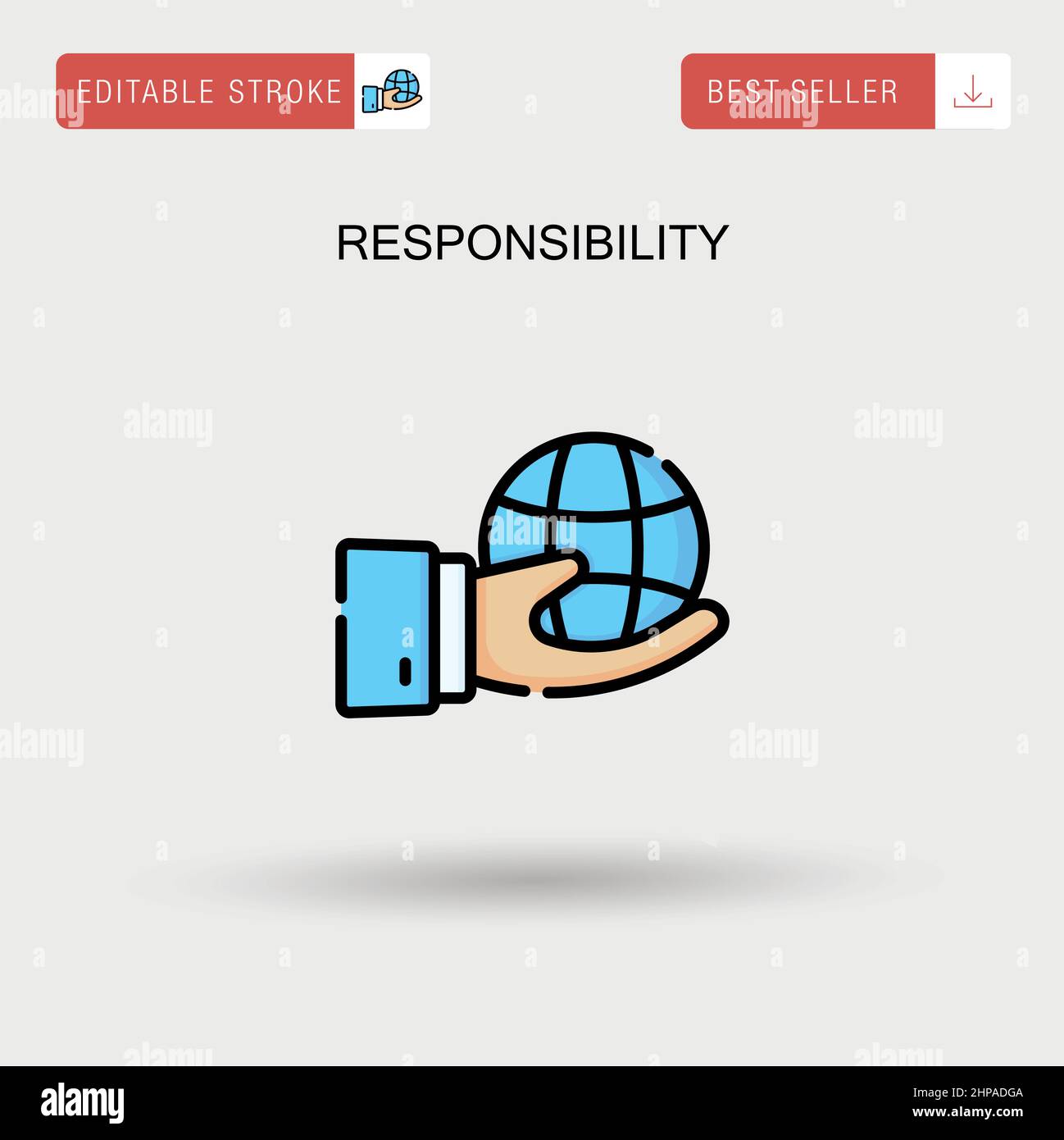 Sustainable community icon hi-res stock photography and images - Alamy